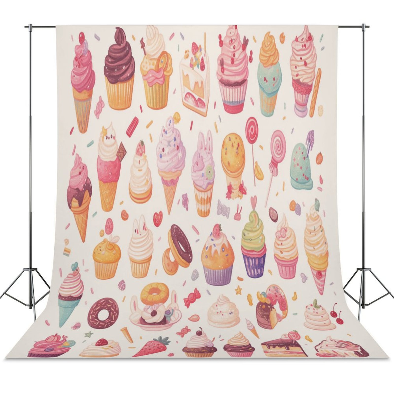 Cartoon Cake Backdrops for Photography for Party Backdrop Wedding ...