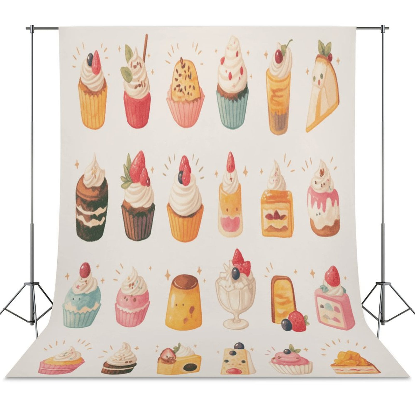 Cartoon Cake Backdrops for Photography for Party Backdrop Wedding ...
