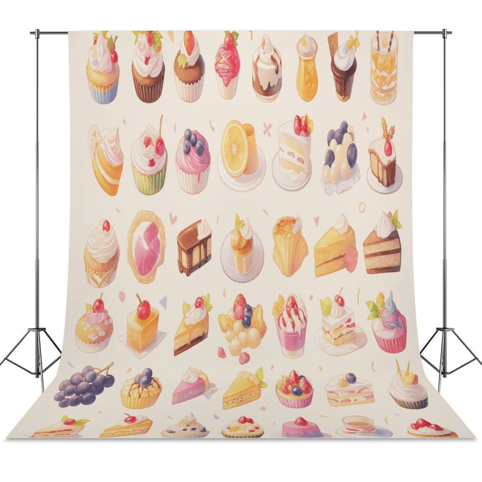 Cartoon Cake Backdrops for Photography for Party Backdrop Wedding ...