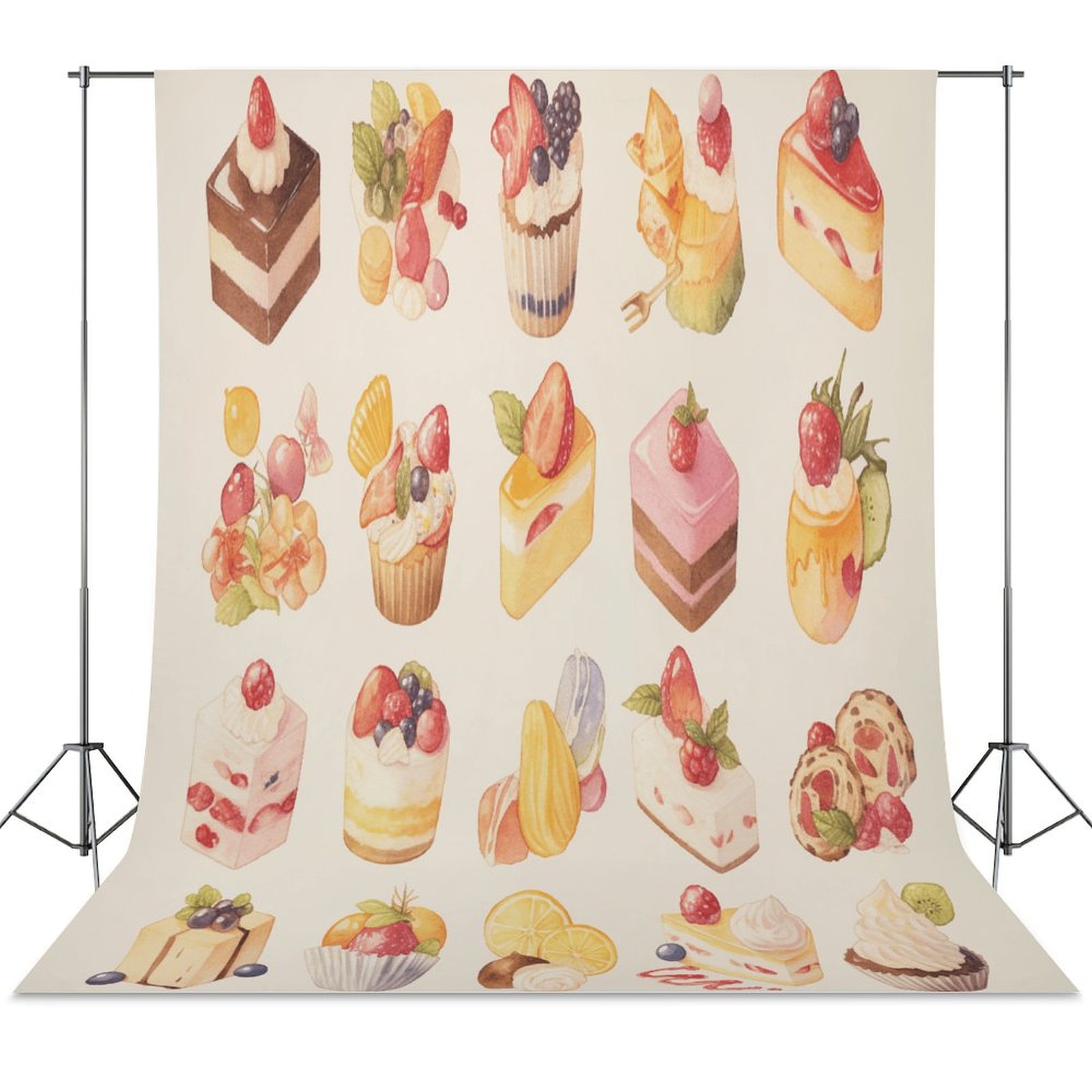 Cartoon Cake Backdrops for Photography for Party Backdrop Wedding ...