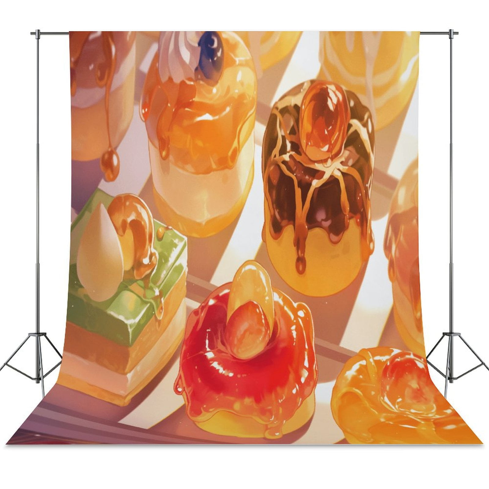 Cartoon Cake Backdrops for Photography for Party Backdrop Wedding ...