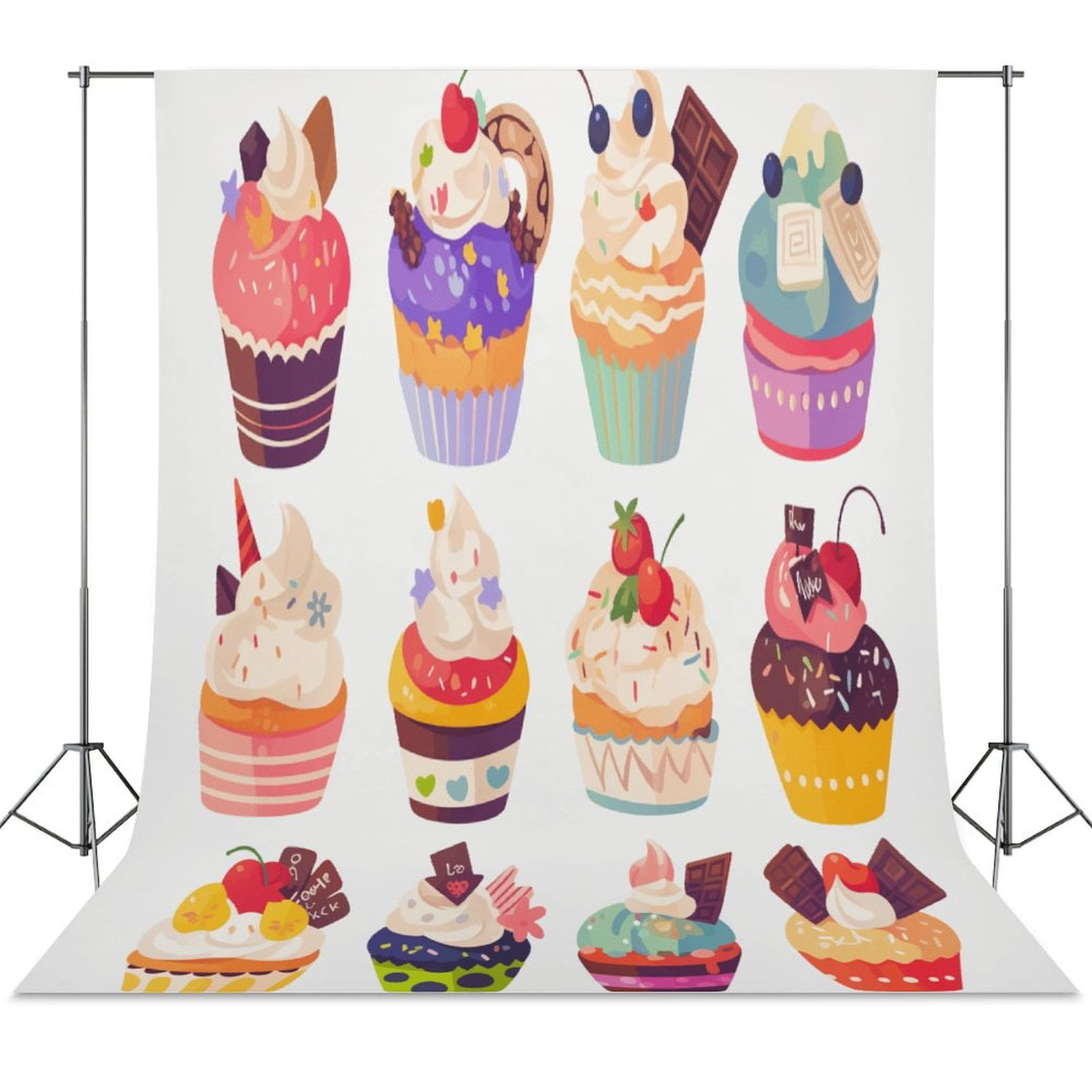 Cartoon Cake Backdrops for Photography for Party Backdrop Wedding ...