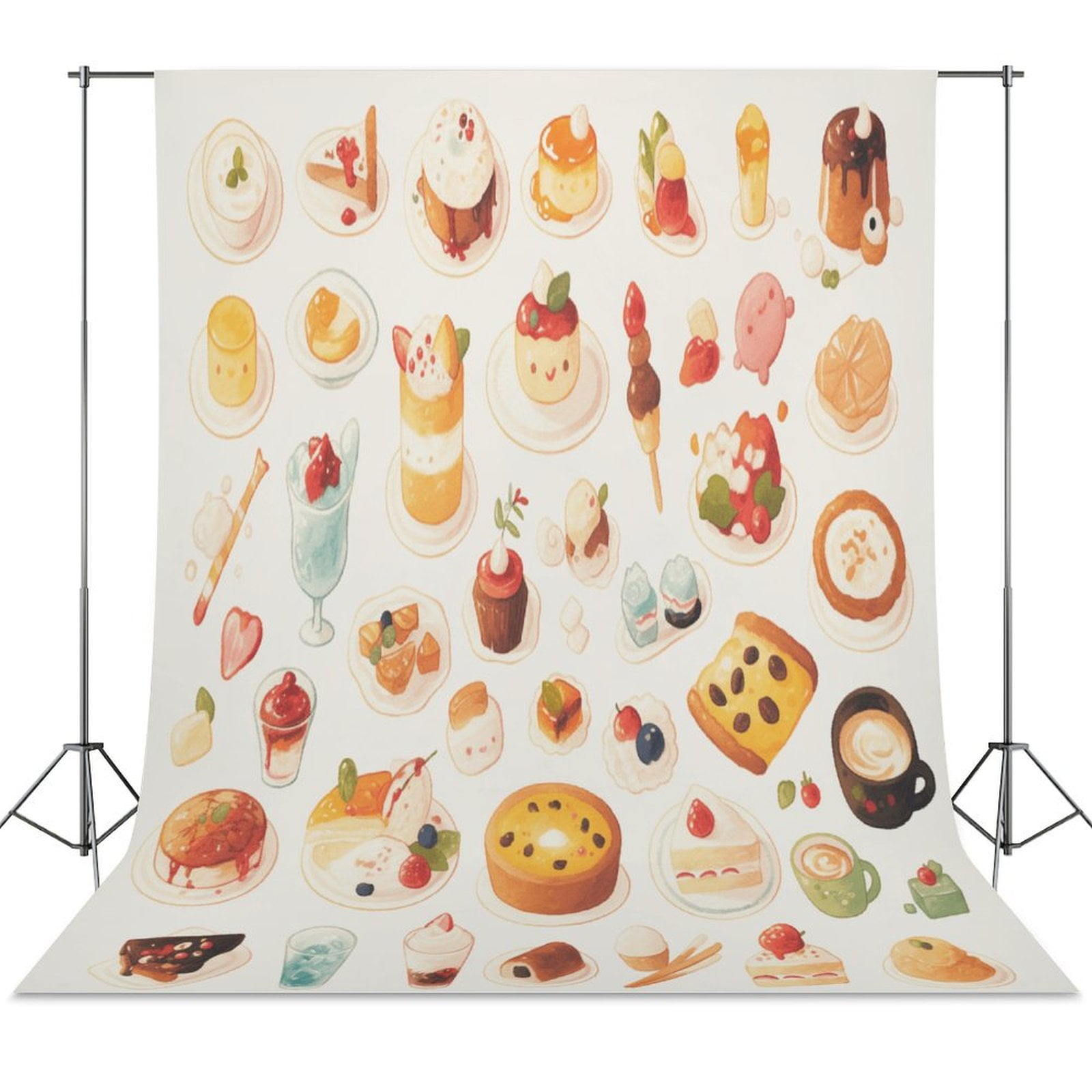 Cartoon Cake Backdrops for Photography for Party Backdrop Wedding ...