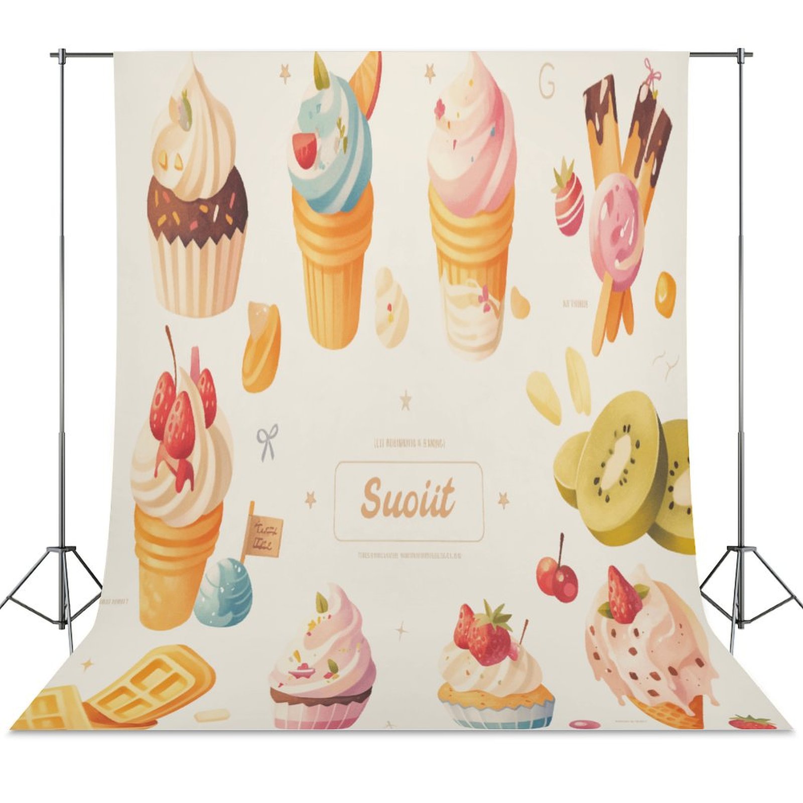 Cartoon Cake Backdrops for Photography for Party Backdrop Wedding ...
