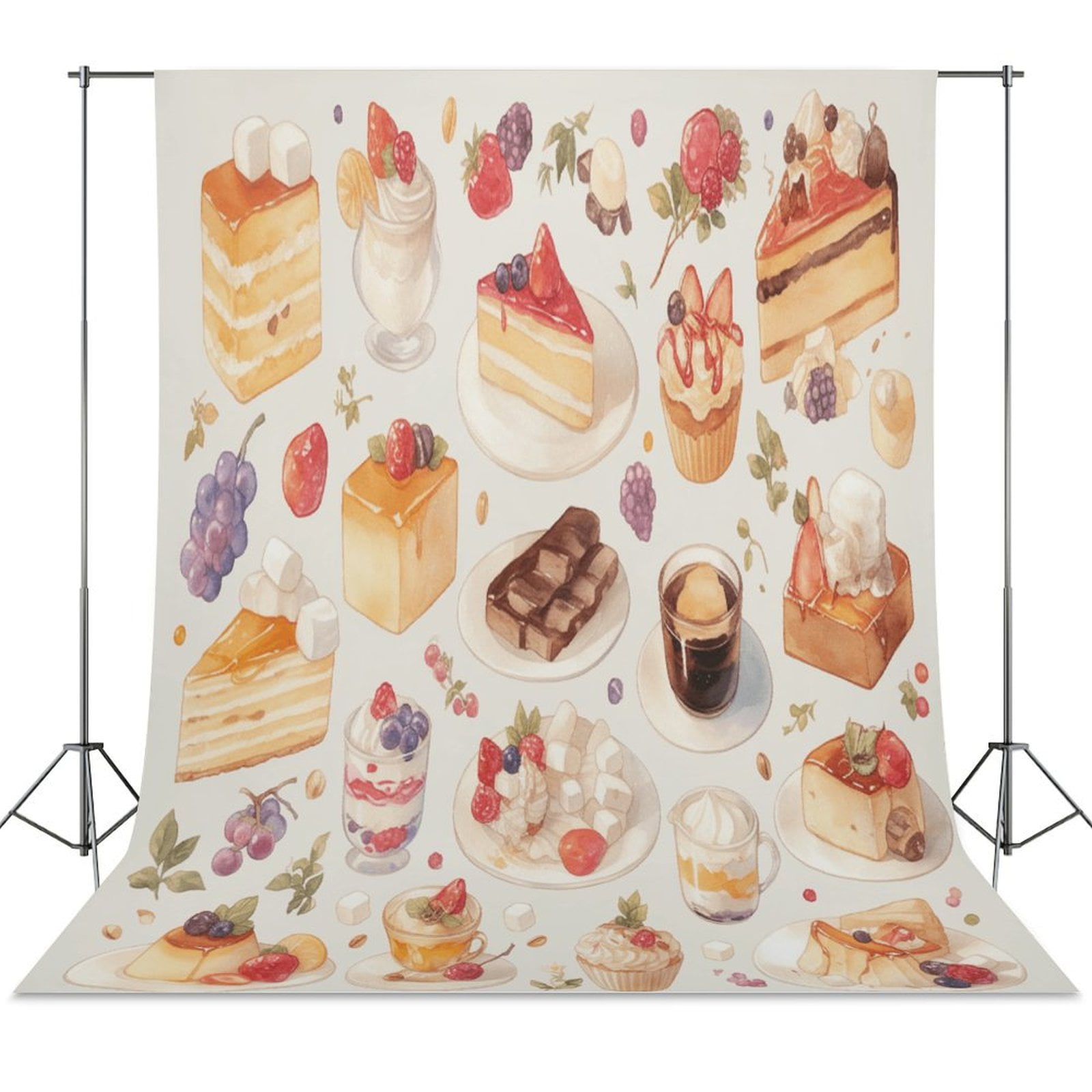 Cartoon Cake Backdrops for Photography for Party Backdrop Wedding ...