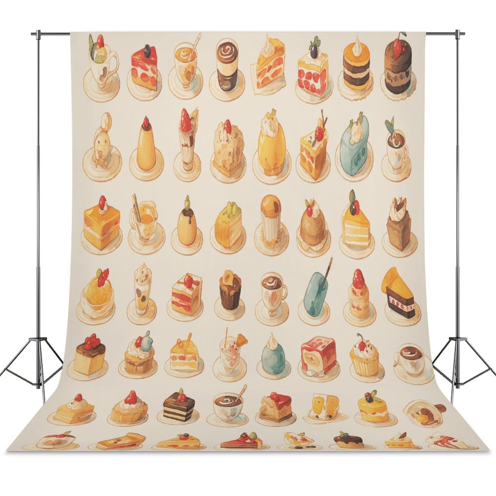 Cartoon Cake Backdrops for Photography for Party Backdrop Wedding ...