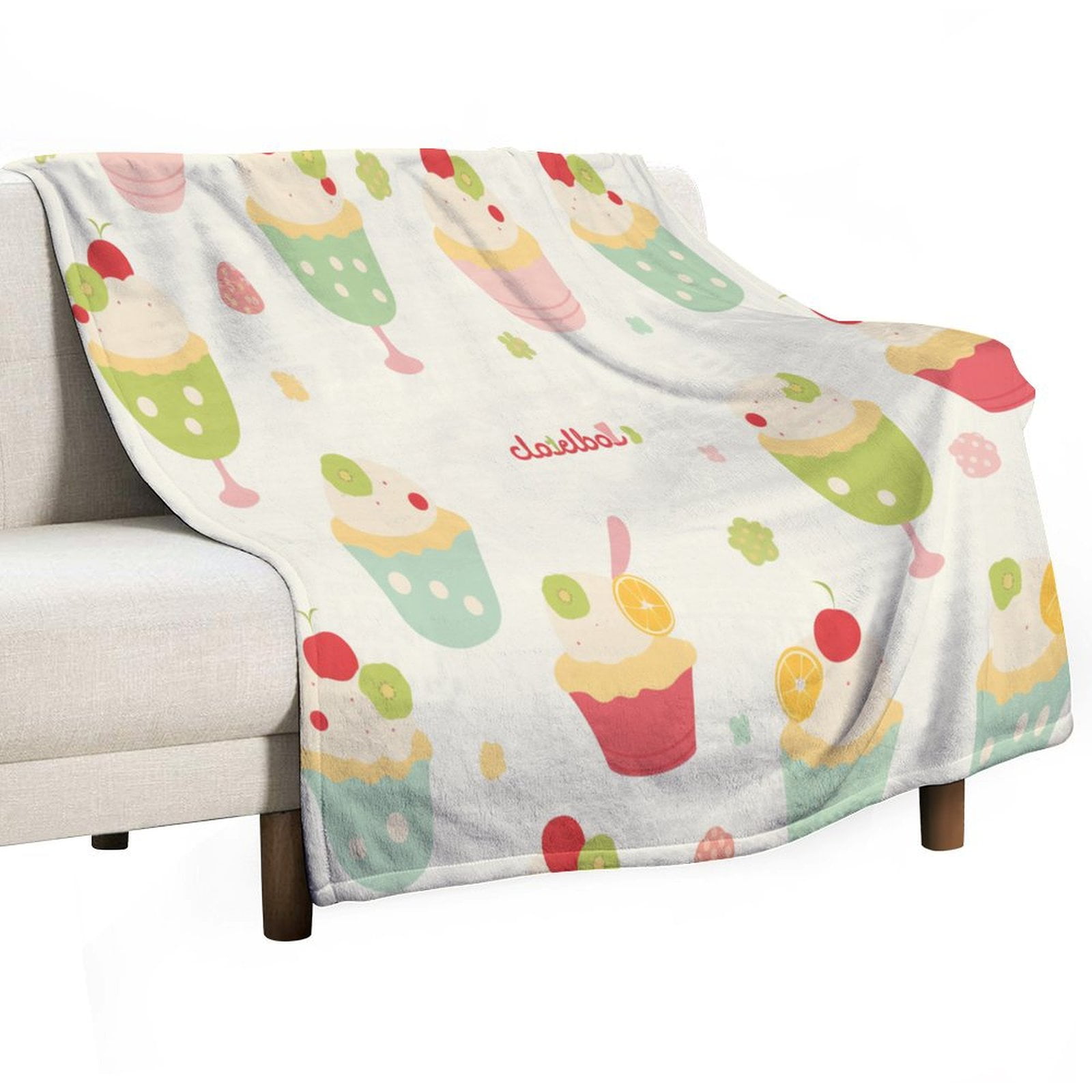 Cartoon Cake Blanket for Bed Throw Blanket for Women, Men And Kids ...