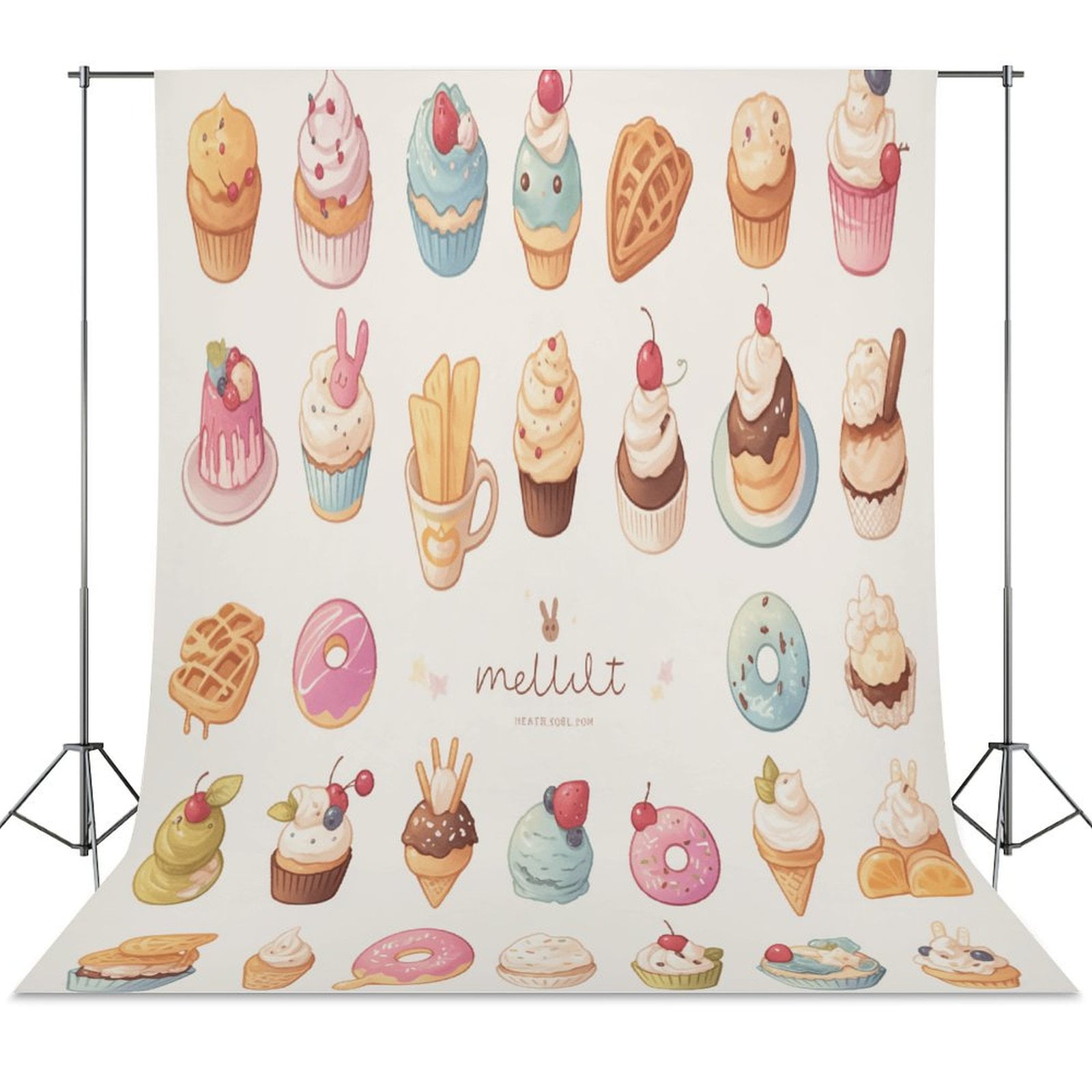 Cartoon Cake Spring Backdrop Backdrops for Photography Photo Background ...