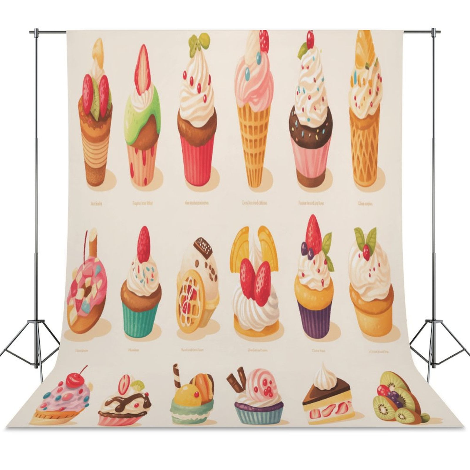 Cartoon Cake Spring Backdrop Backdrops for Photography Photo Background ...