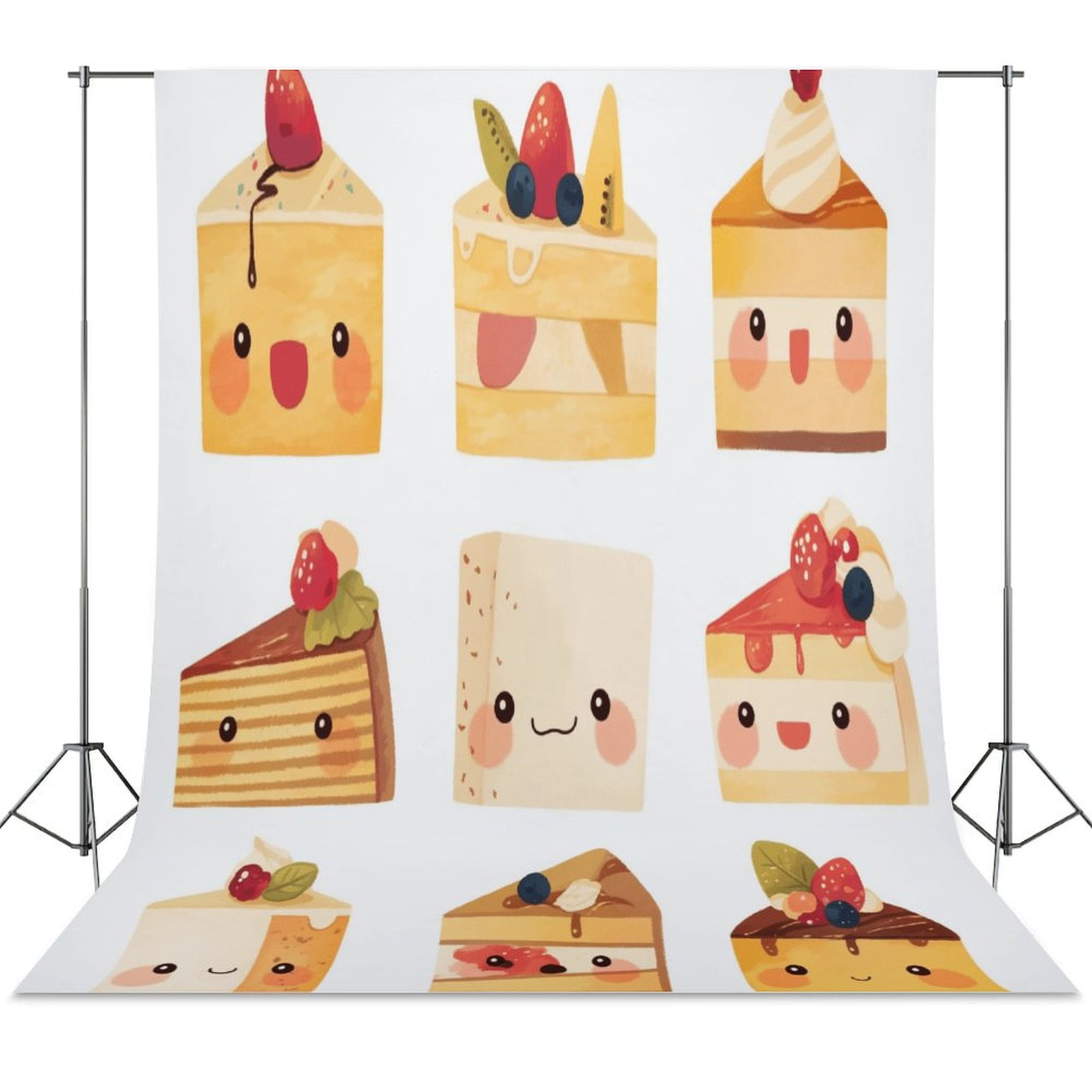 Cartoon Cake Spring Backdrop Backdrops for Photography Photo Background ...