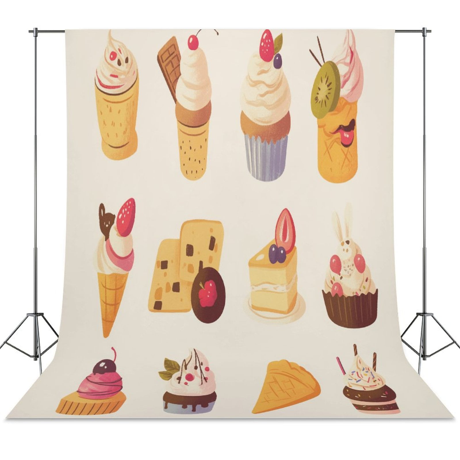 Cartoon Cake Spring Backdrop Backdrops for Photography Photo Background ...