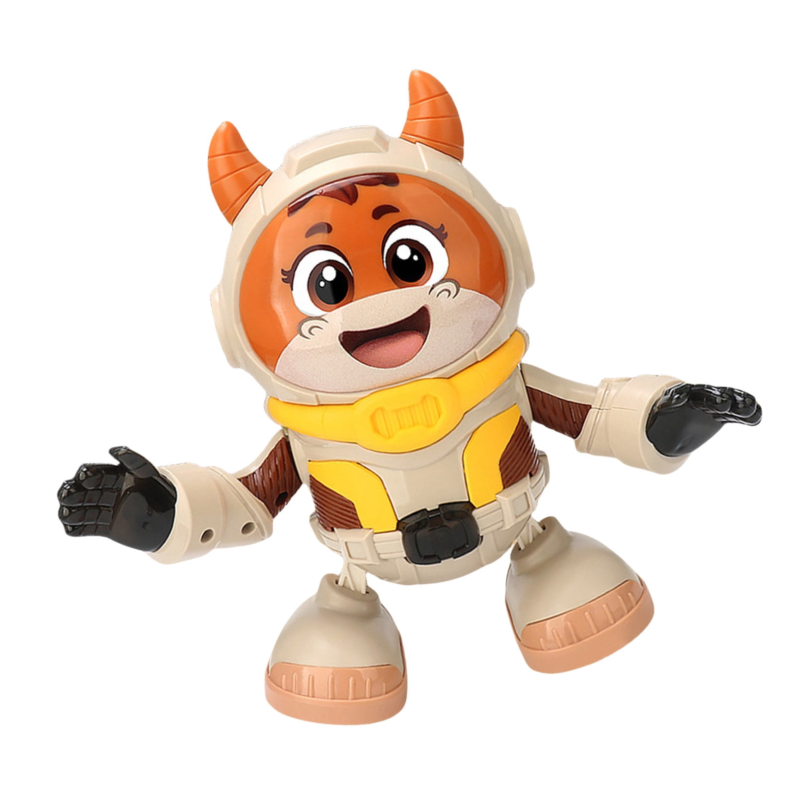 Cartoon Calf Crawling Toy LED Flashing Dancing Toy Electric Singing for ...