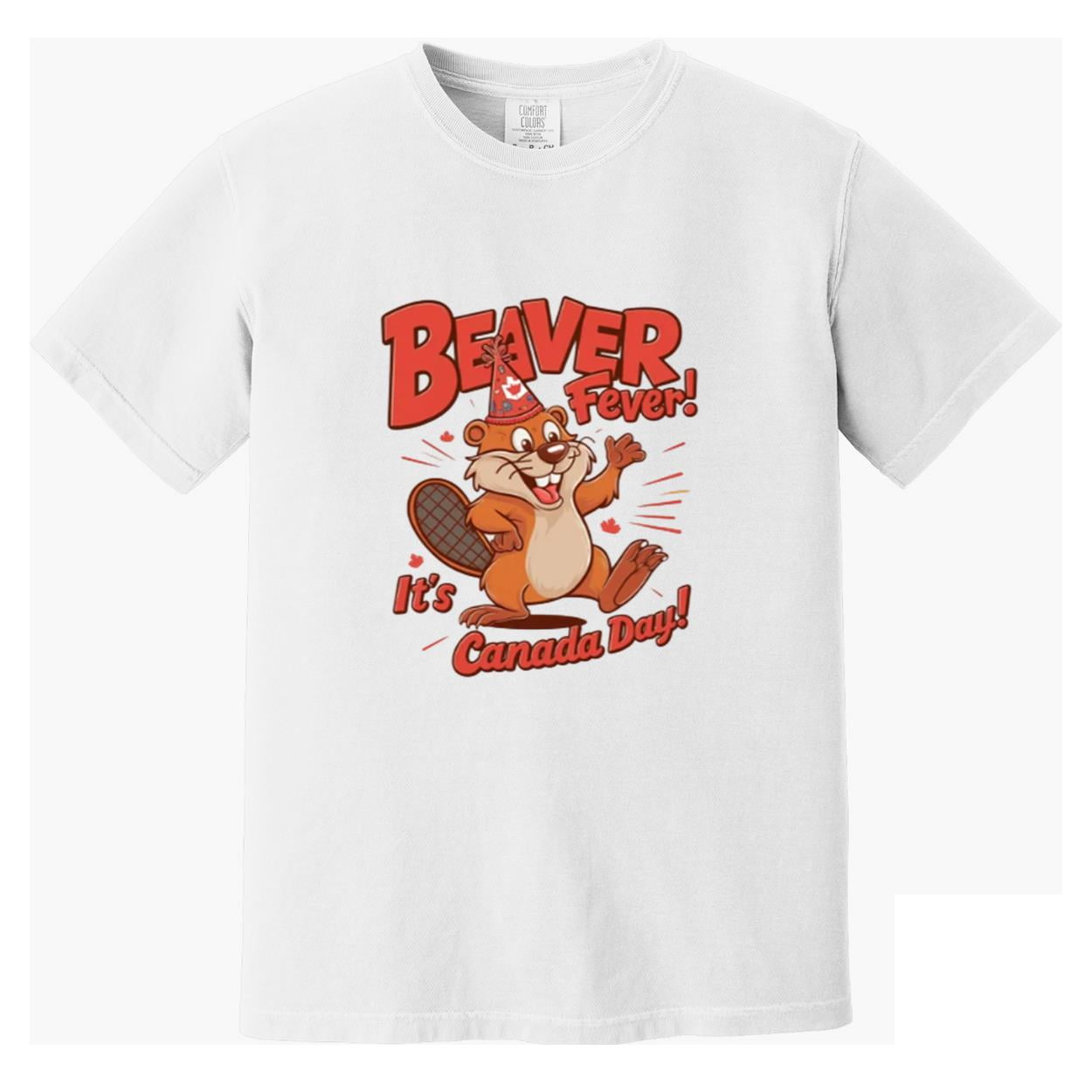 Cartoon Canada Maple Leaf Comfort Color T-shirt For Holiday Fans, for ...