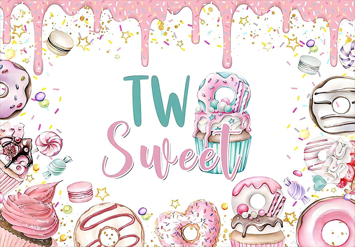 Cartoon Candyland Sweets Backdrop Photography Lollipop Sun Background ...