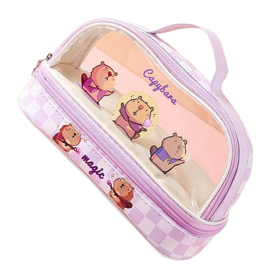 Cartoon Capibala Pencil Case Large Capacity Pen Case Pencil Pouches ...
