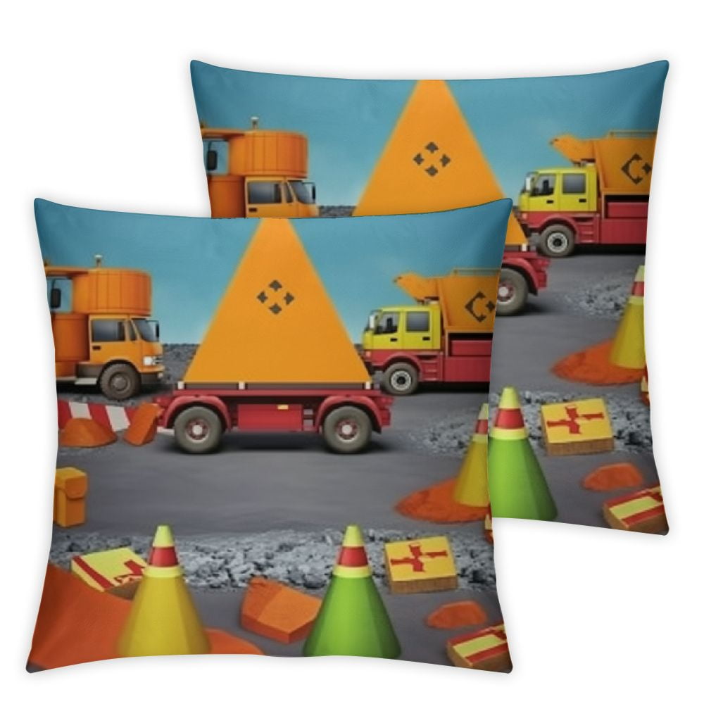 Cartoon Car Tractor Truck Pillowcases - Walmart.com