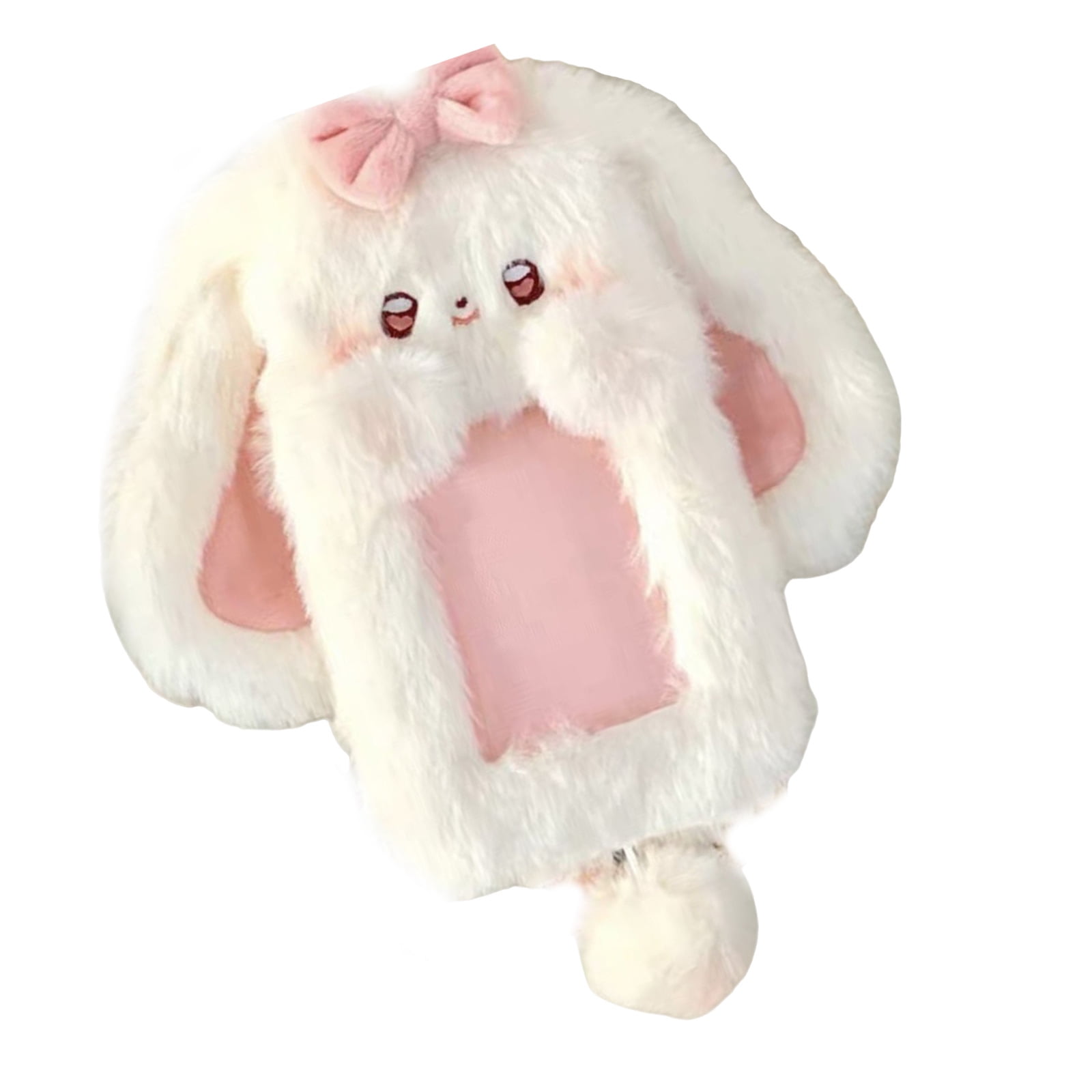 Cartoon Card Cover Plush Photocard Holder Credit Card Case Protective ...