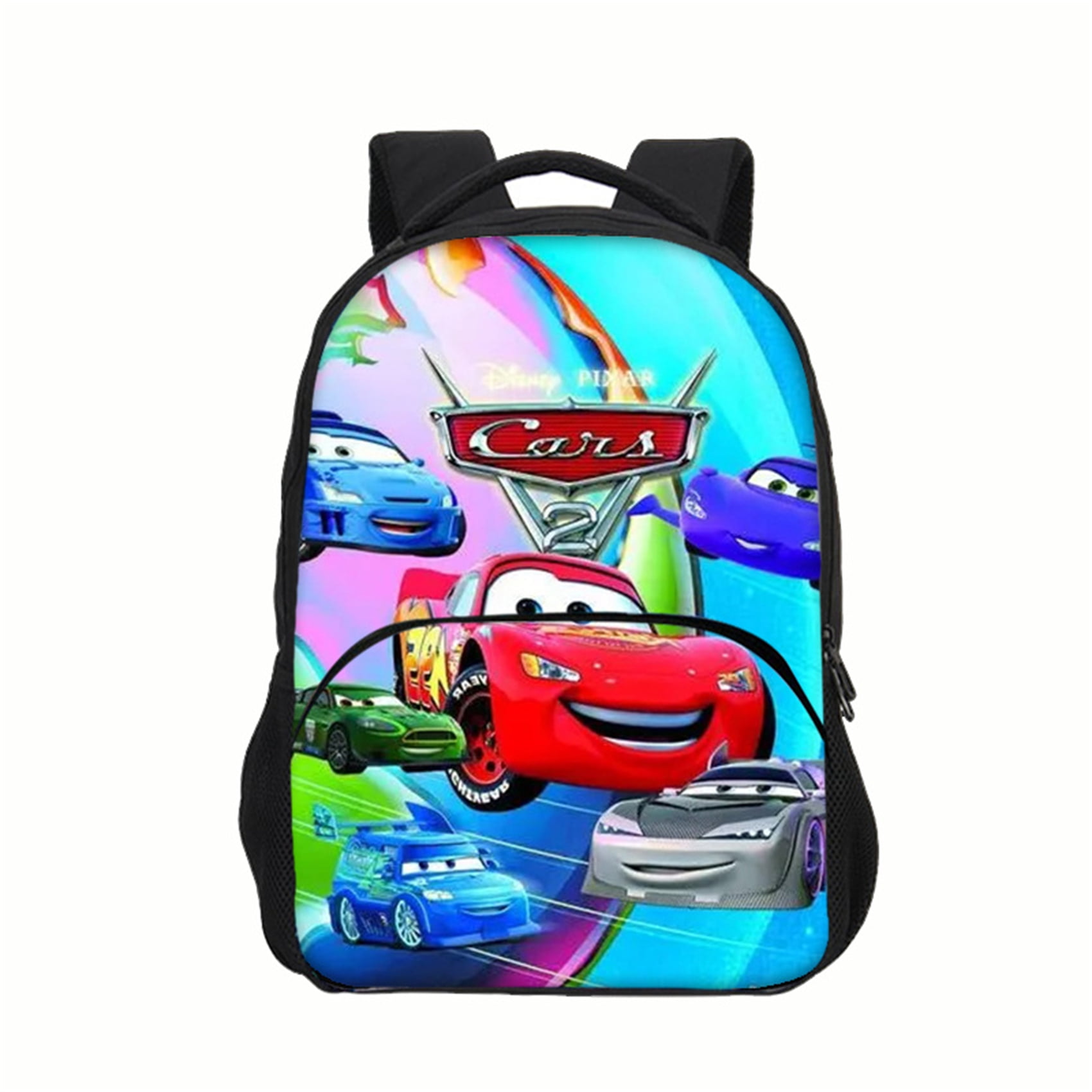 Cartoon Cars Lightweight Bookbag Lightning McQueen Cute School Backpack ...