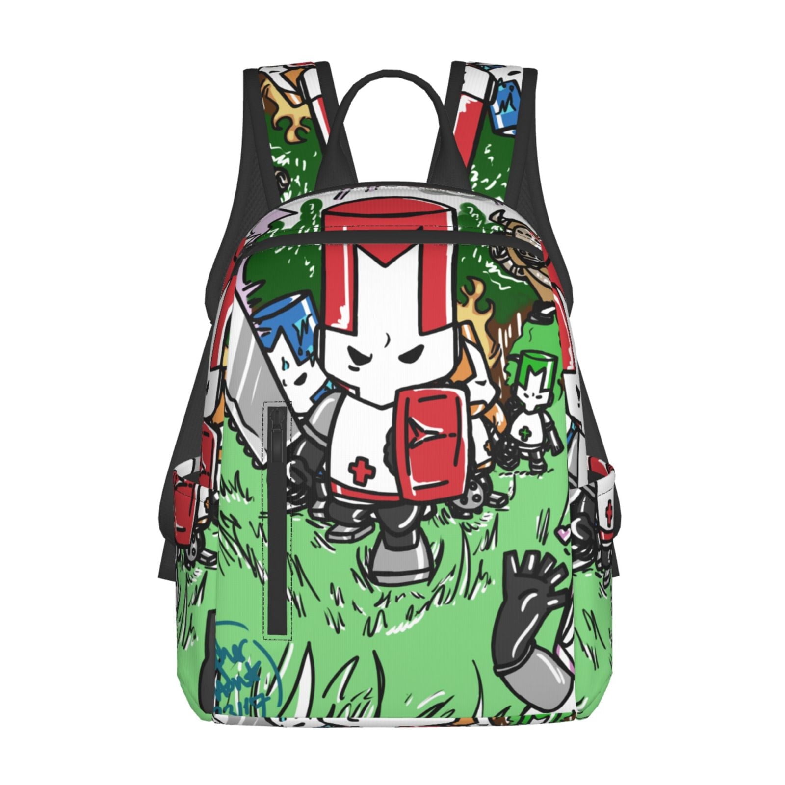 Cartoon Castle Crashers Lightweight Backpack Student Bookbag School Bag ...