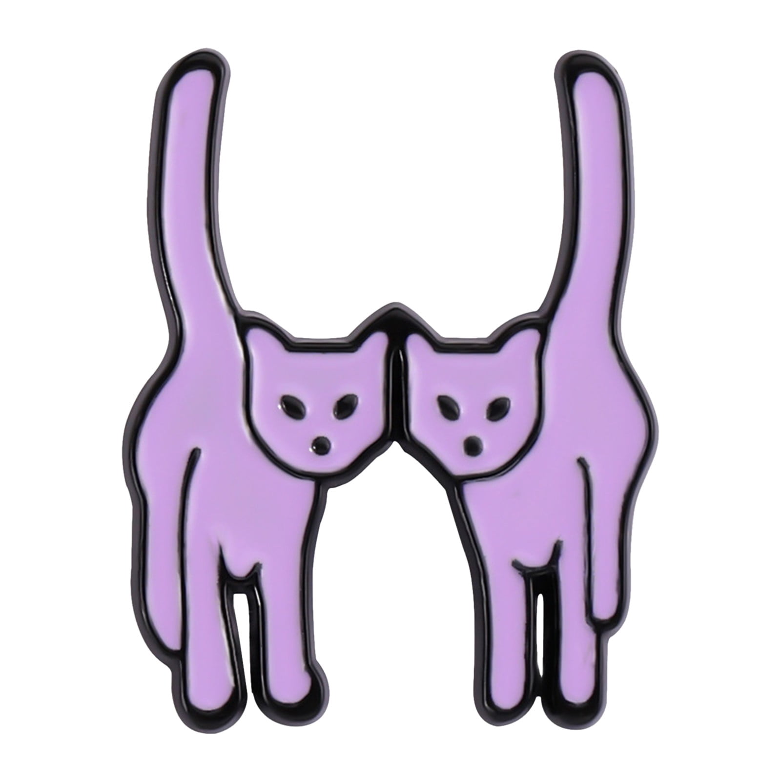 Cartoon Cat Combination 26 English Alphabet Pin Accessories Metal Badge ...