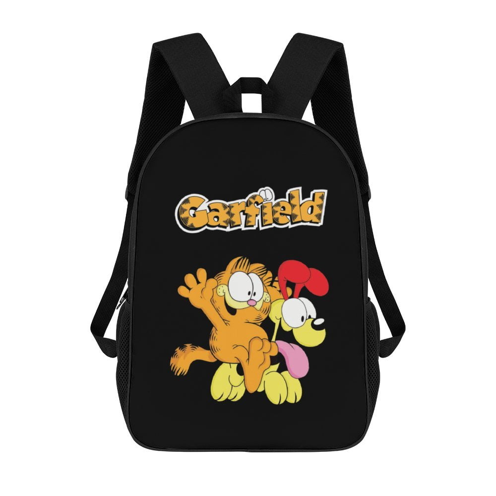 Cartoon Cat Garfield 17 Inch Large-capacity Adult Backpack, Casual And ...