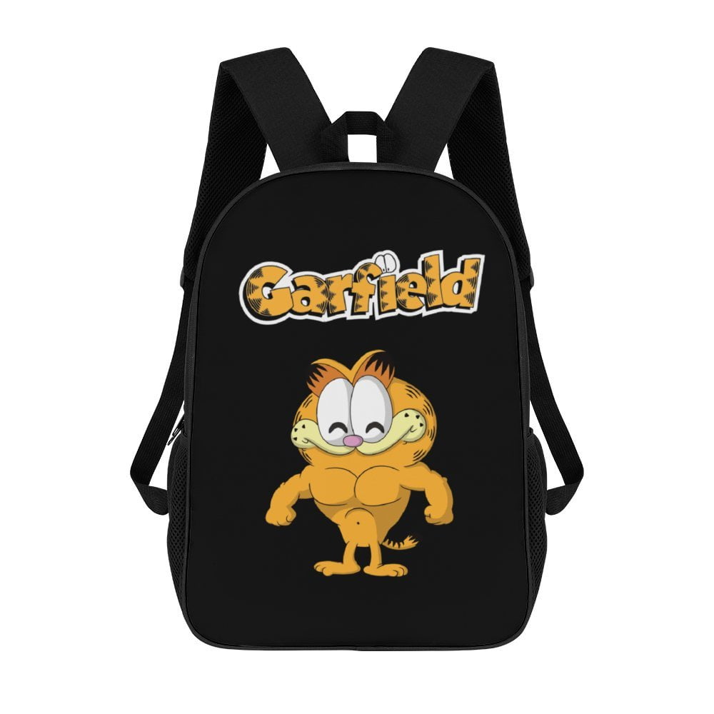 Cartoon Cat Garfield 17 Inch Large-capacity Adult Backpack, Casual And ...
