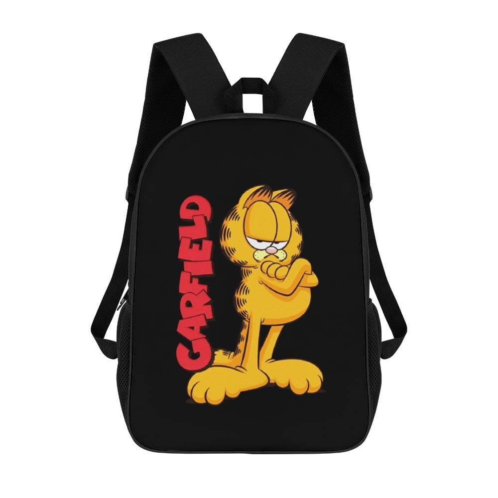 Cartoon Cat Garfield 17 Inch Large-capacity Adult Backpack, Casual And ...