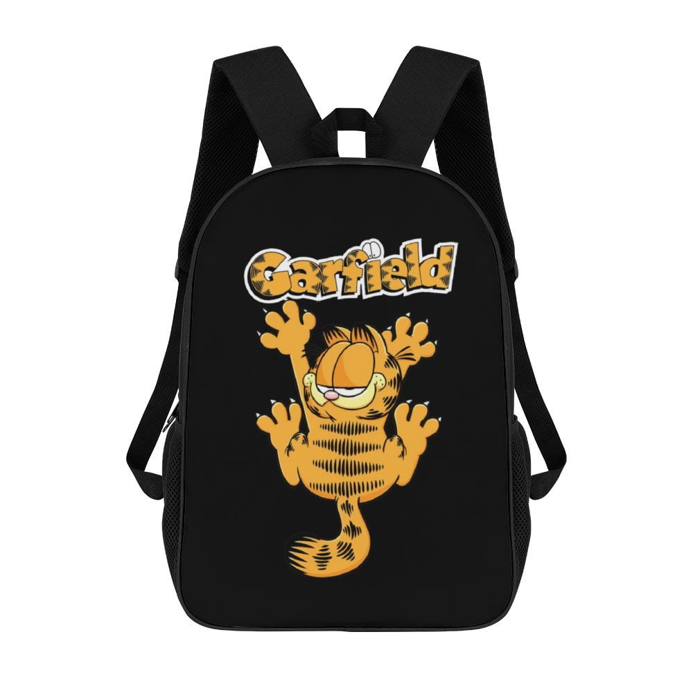 Cartoon Cat Garfield 17 Inch Large-capacity Adult Backpack, Casual And ...