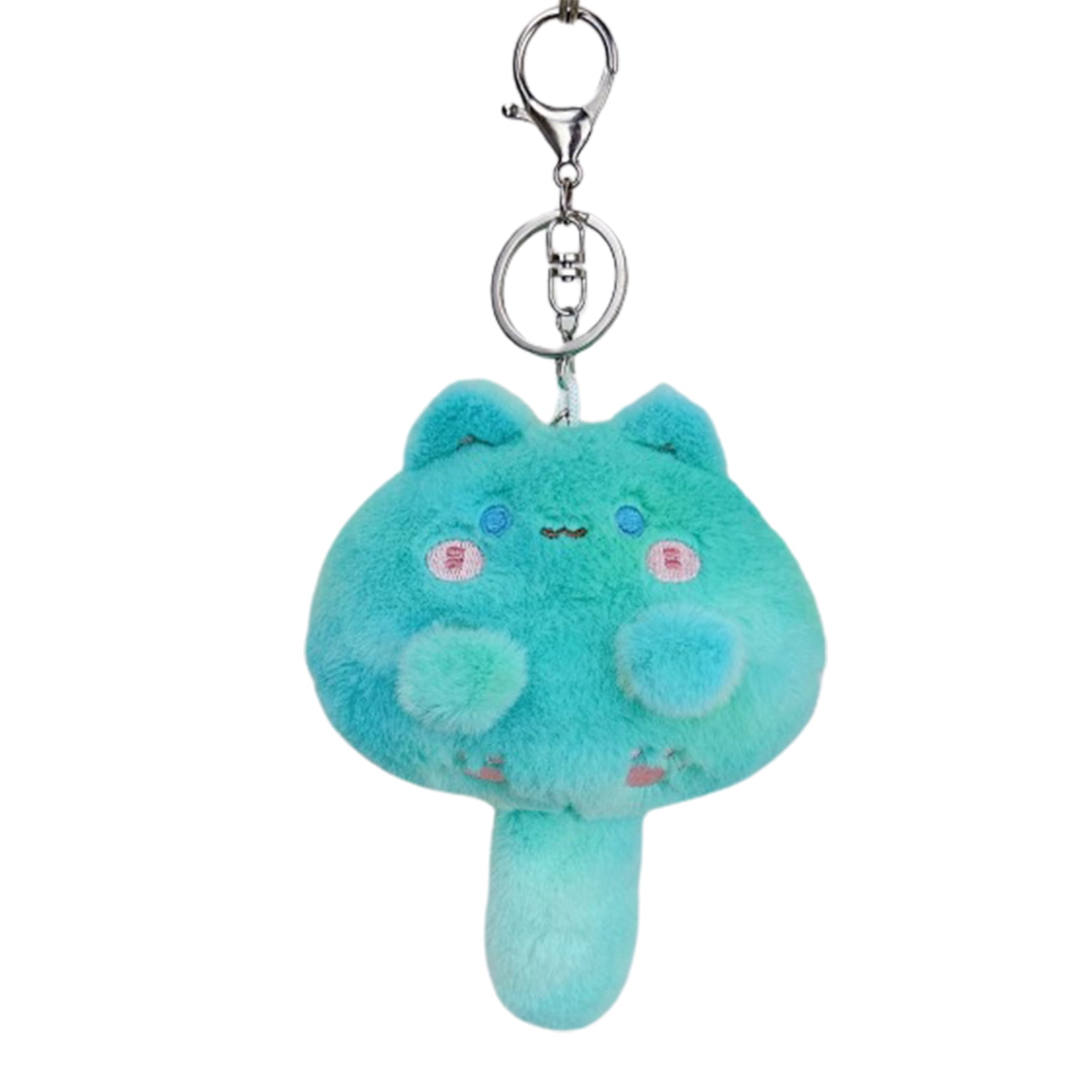 Cartoon Cat Plush Pendant Built-in Squeaker Lovely Colorful Anime ...