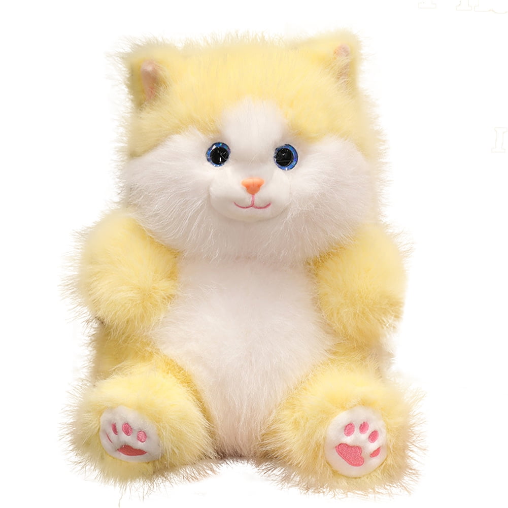 Cartoon Cat Plush Toy Plush Pillow Fluffy Cat Stuffed Plush Toy Soft ...