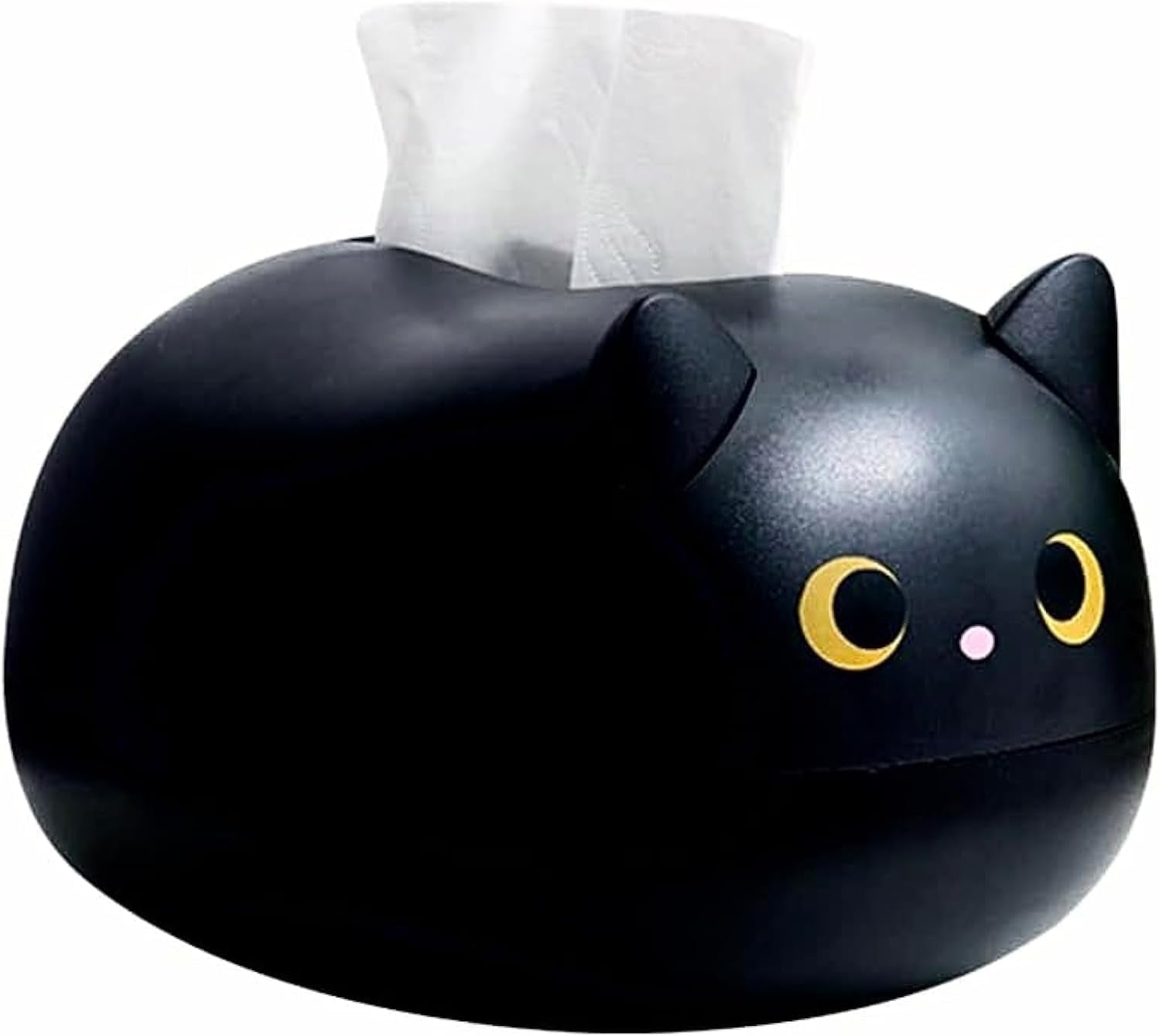 Cartoon Cat Tissue Box Holder Desktop Kawaii Tissue Box Toilet Paper ...