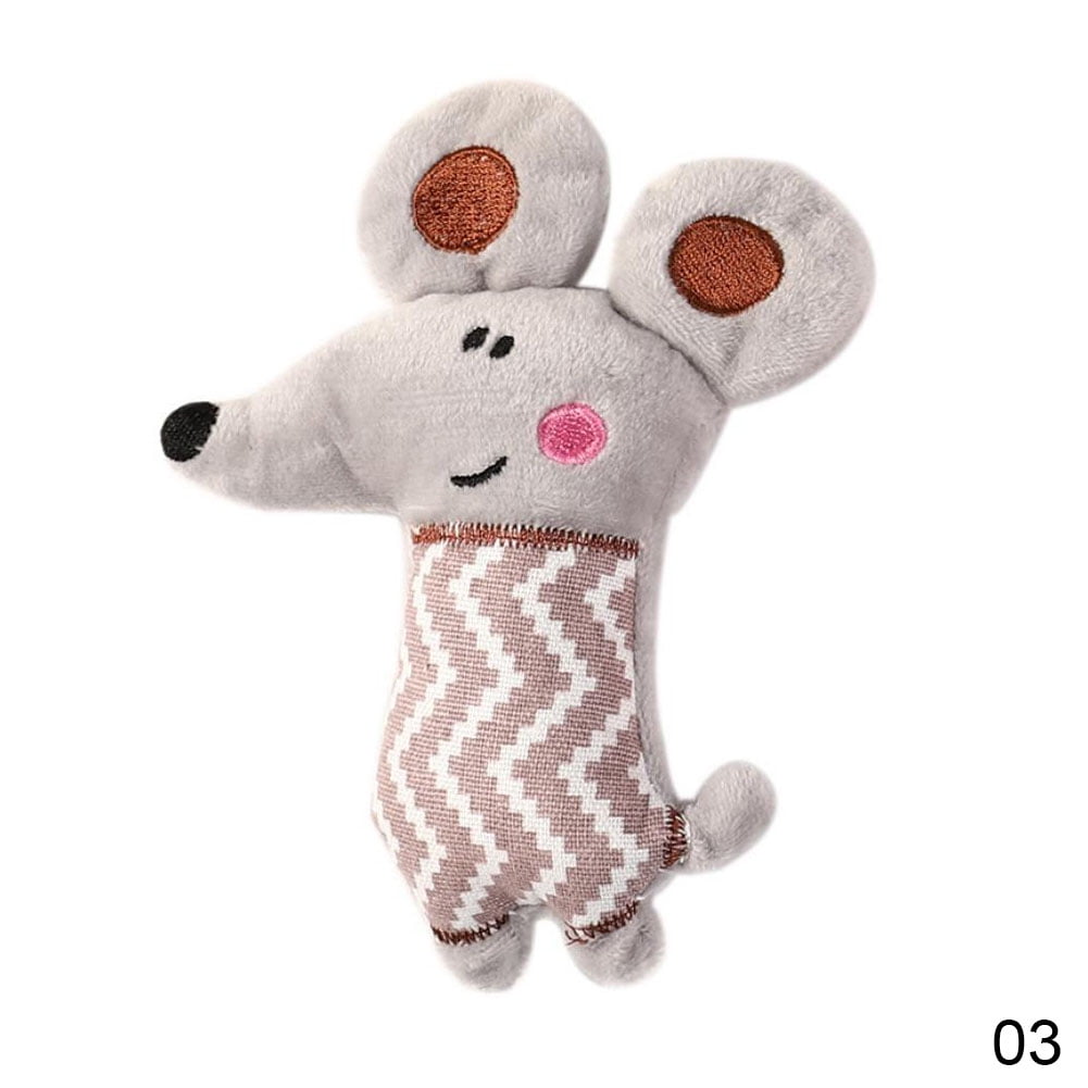 Cartoon Cat Toy Funny Interactive Plush Cute Cats Toy Kitten Teeth ...