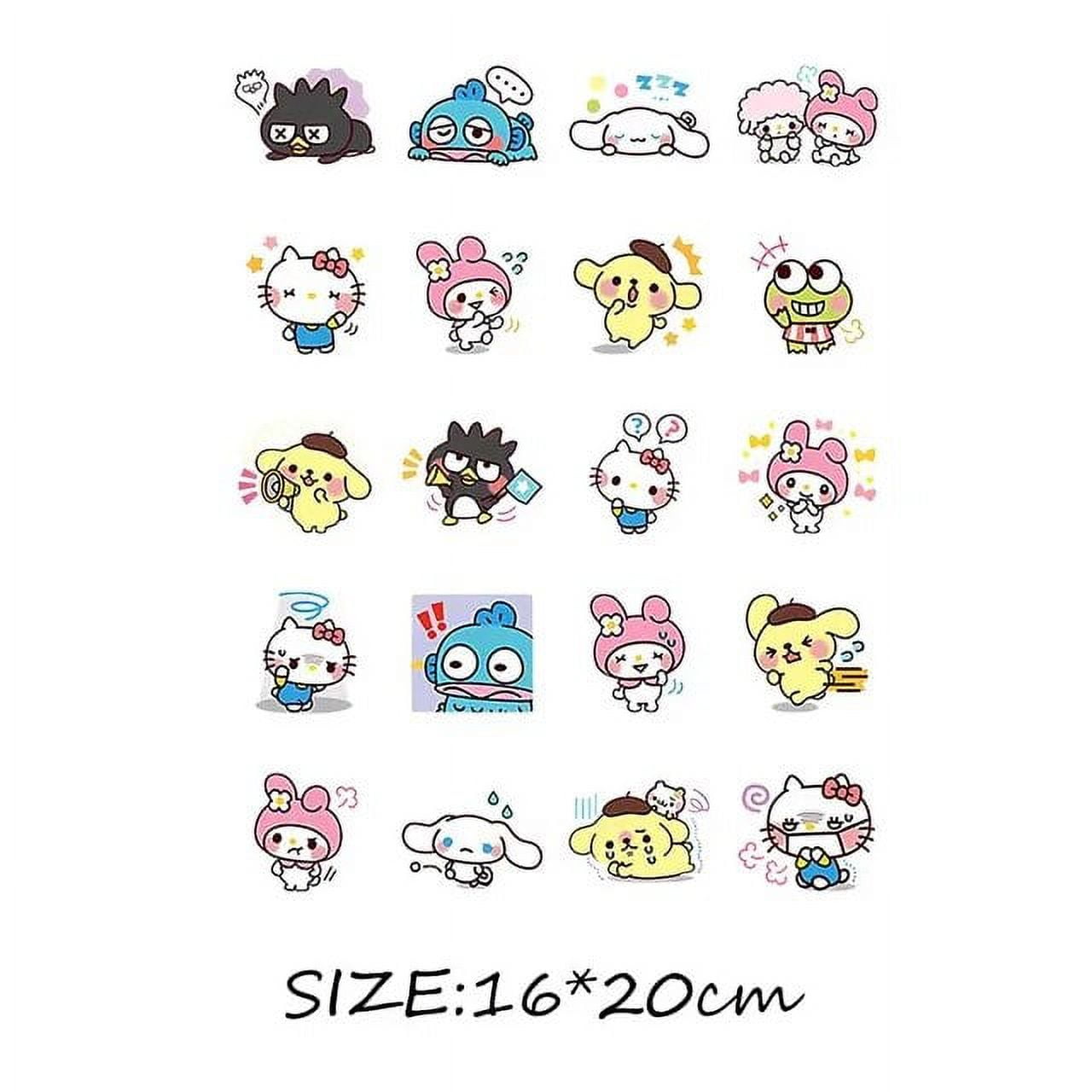 Cartoon Cat bowknot Hello Kitty Heat transfer Stickers Iron on Decals ...