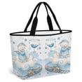 Cartoon Cats Beach Bag for Women, Large Breathable Mesh Beach Tote Bag ...