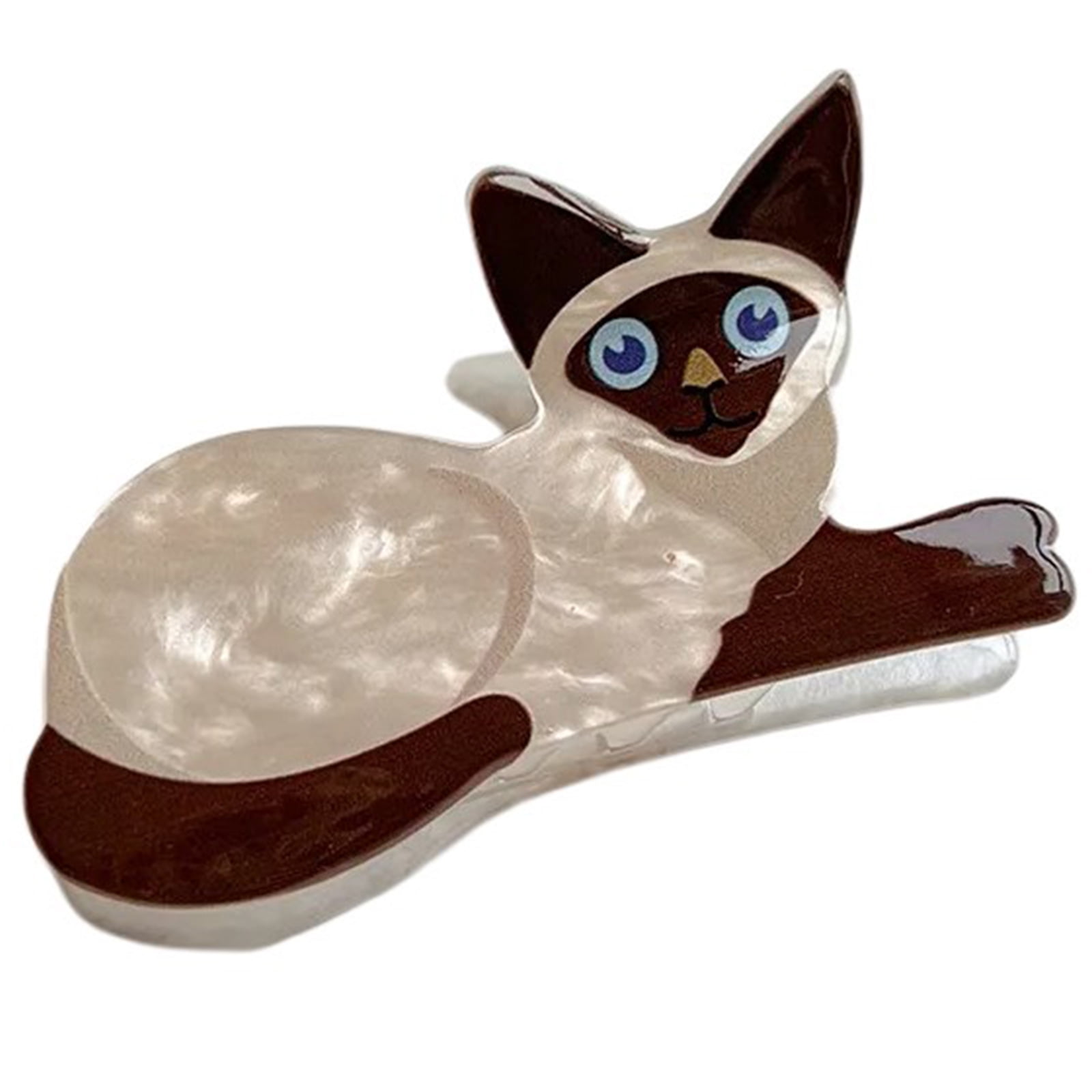 Cartoon Cats/Dogs Shape Hair Braids Ponytail Woman Skincare Hair Clip ...