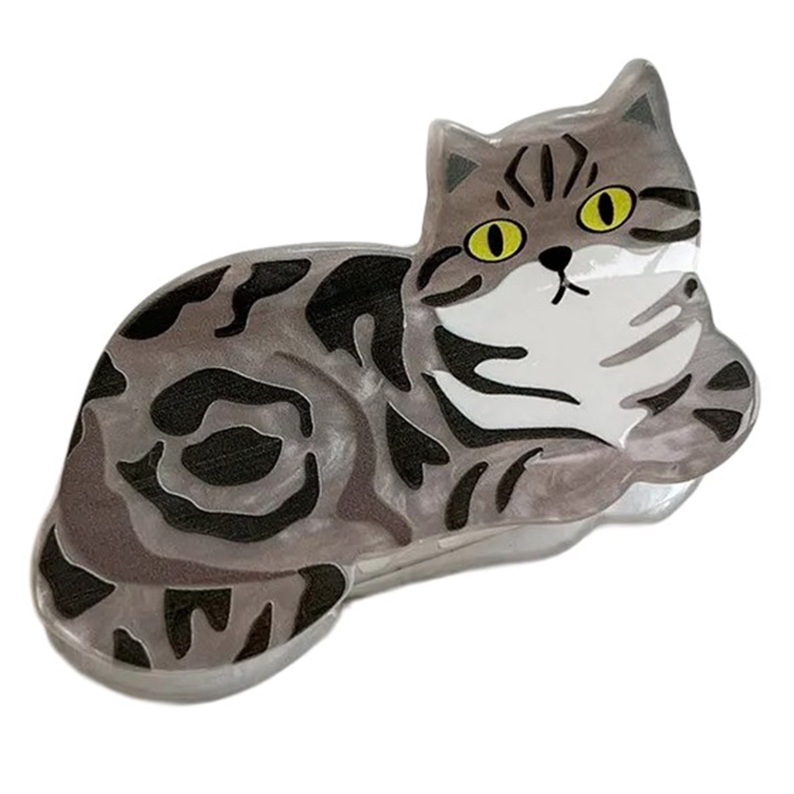 Cartoon Cats/Dogs Shape Hair Claw Braids Ponytail Woman Skincare Hair ...