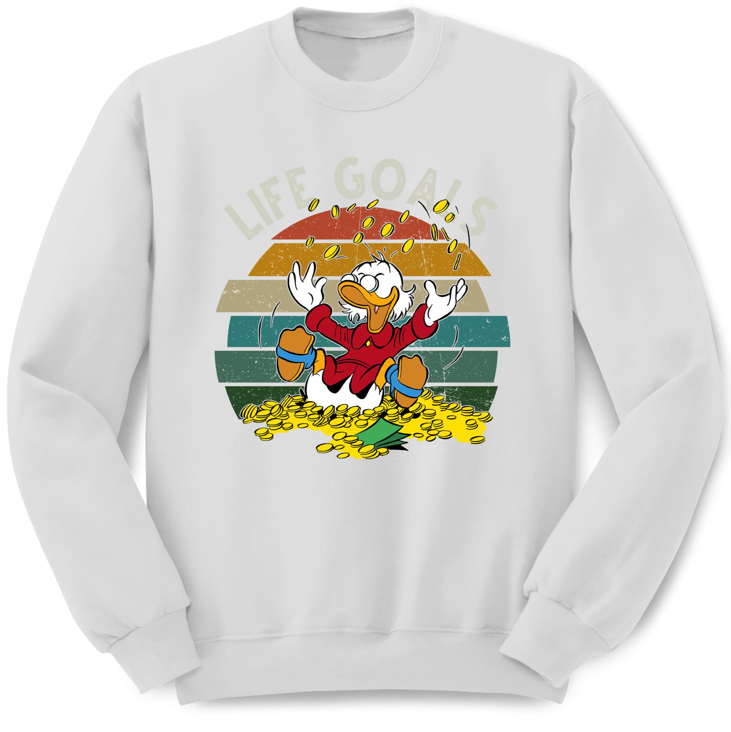 Cartoon Character Graphic Shirt, Retro Animation Tee - Walmart.com