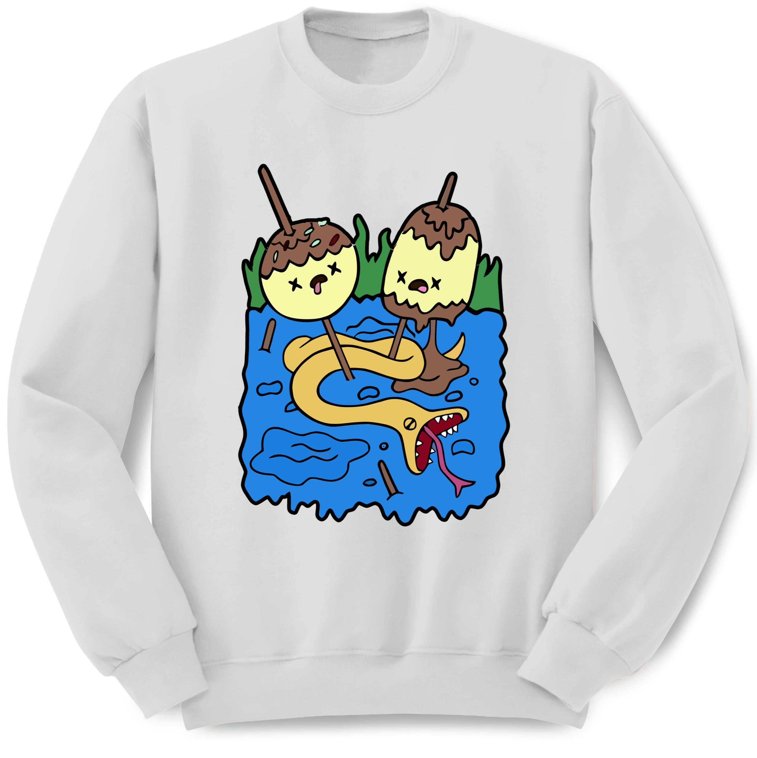 Cartoon Character Graphic Shirt, Rock Fan Tee - Walmart.com