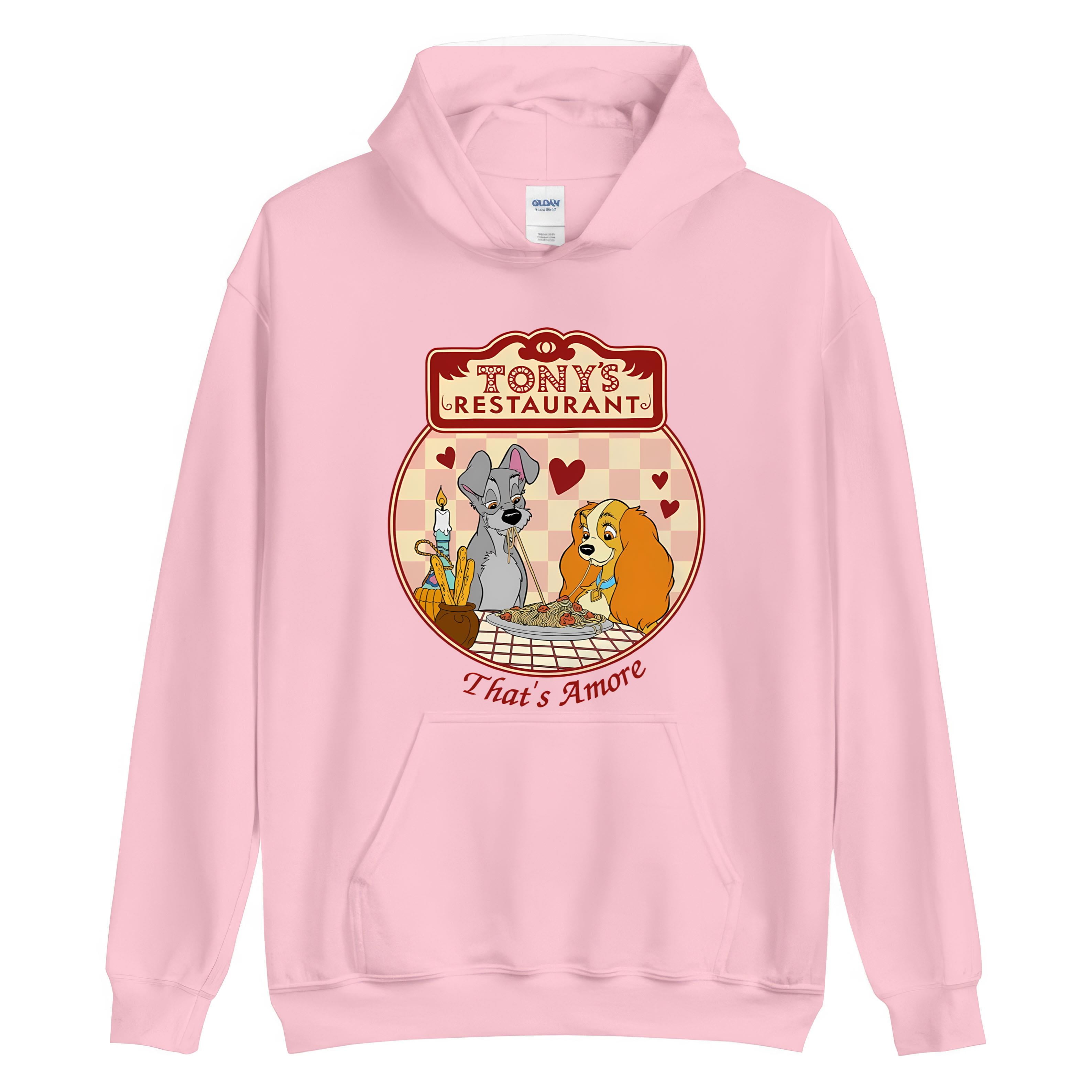 Cartoon Character Graphic Tee, Restaurant of Tony Fan Shirt - Walmart.com