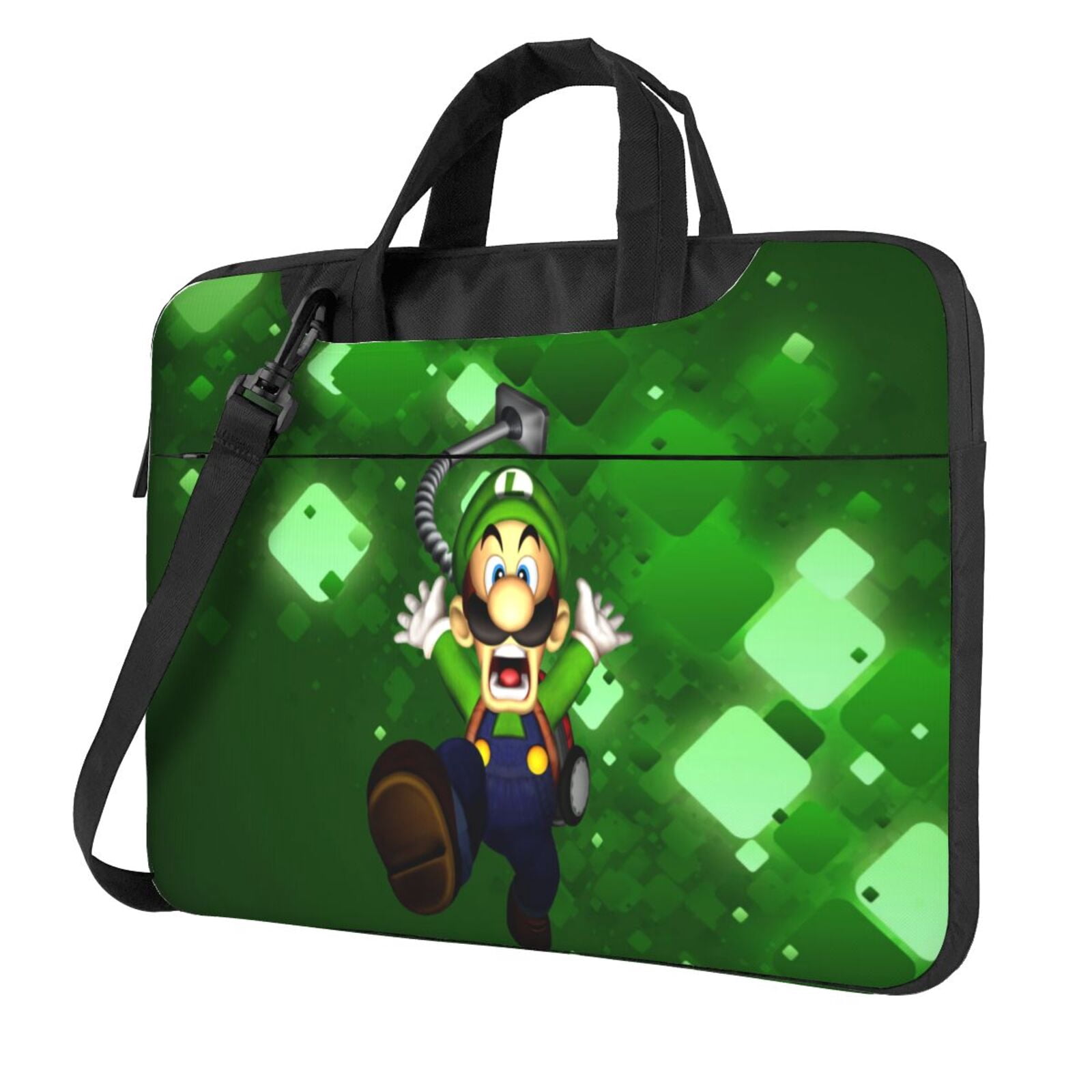 Cartoon Character Luigi's Mansion Laptop Bag Portable Shoulder Laptop ...