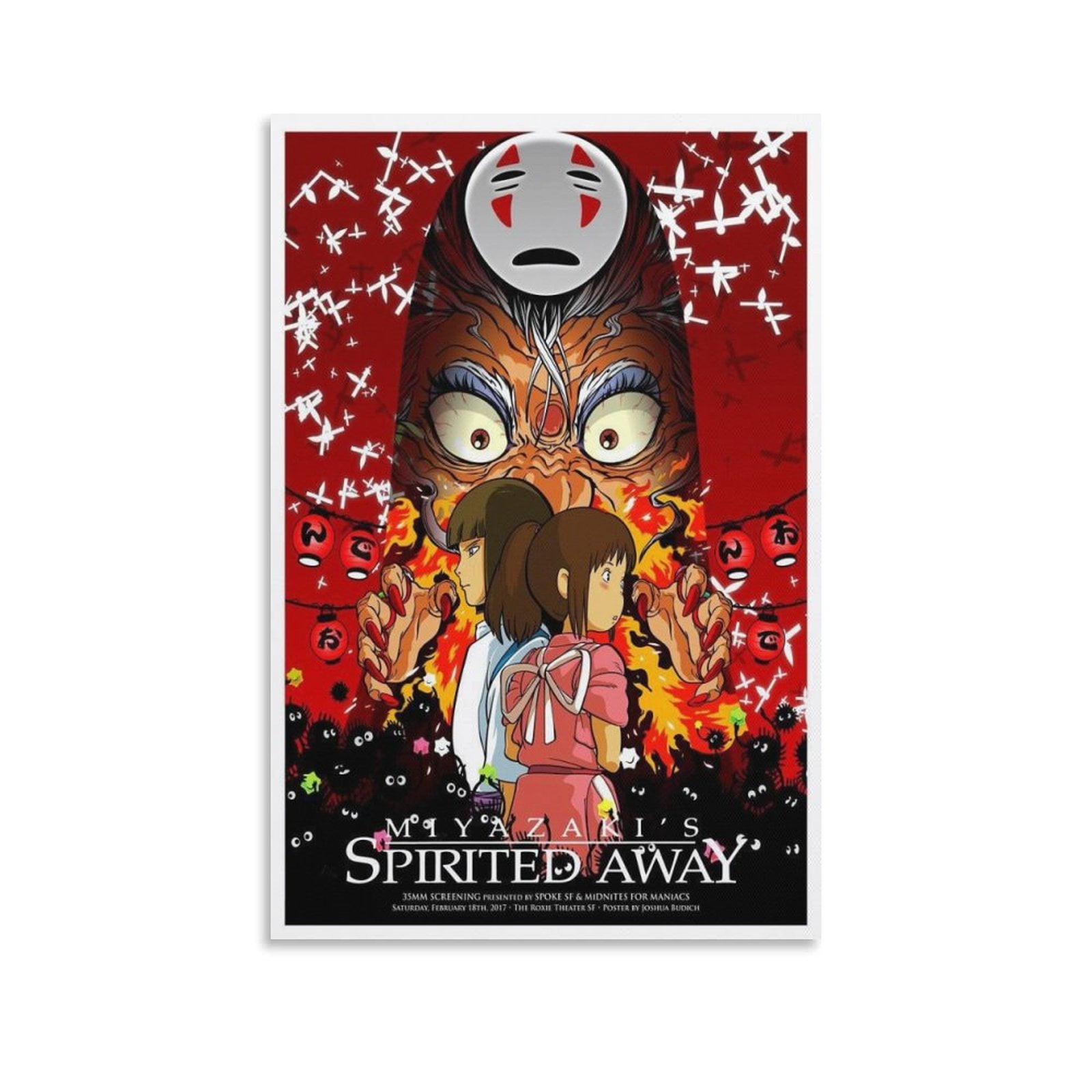 Cartoon Character Poster Hayao Miyazaki Spirited (69) Posters Wall Art ...