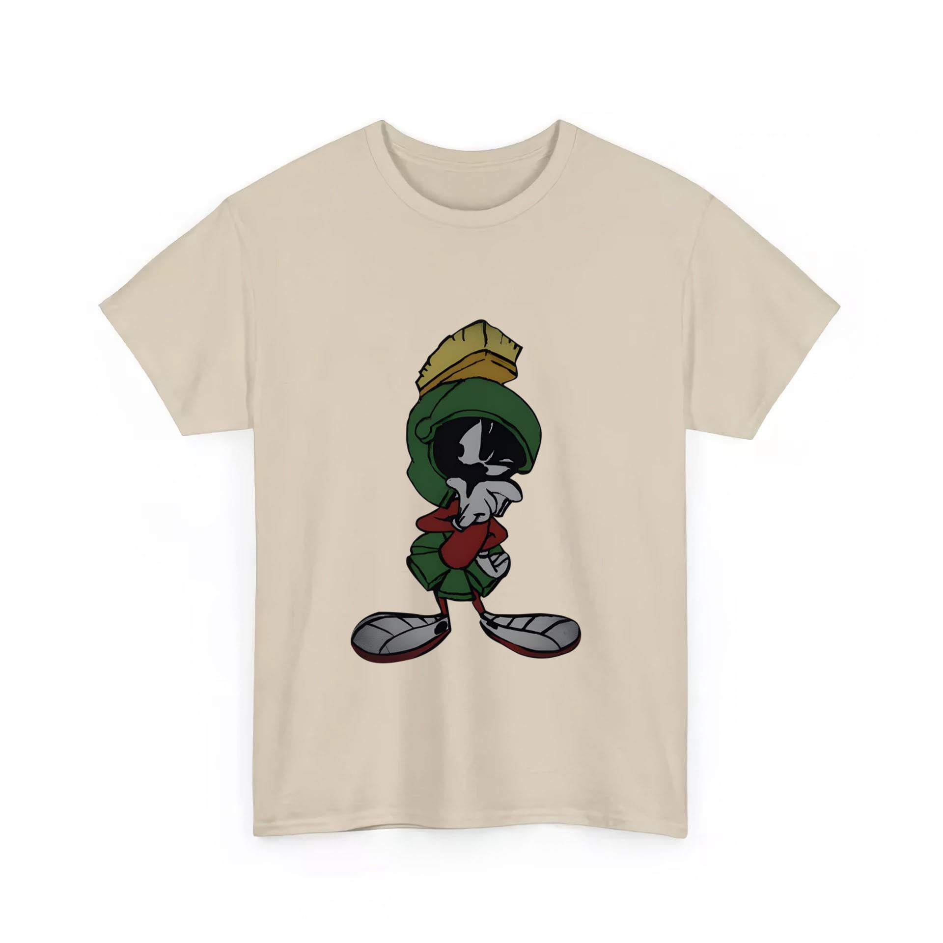 Cartoon Character Tribute Shirt, Classic Animation Graphic Shirt, Size ...