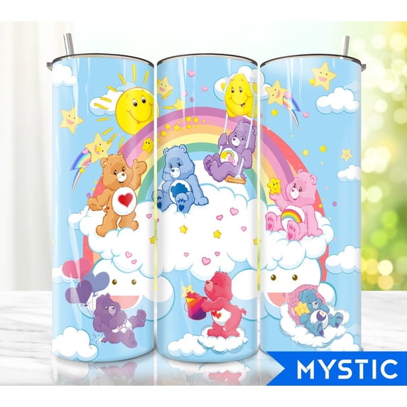 Cartoon Characters 20oz Tumbler Png, Cartoon Bears Tumbler 20oz Png ...