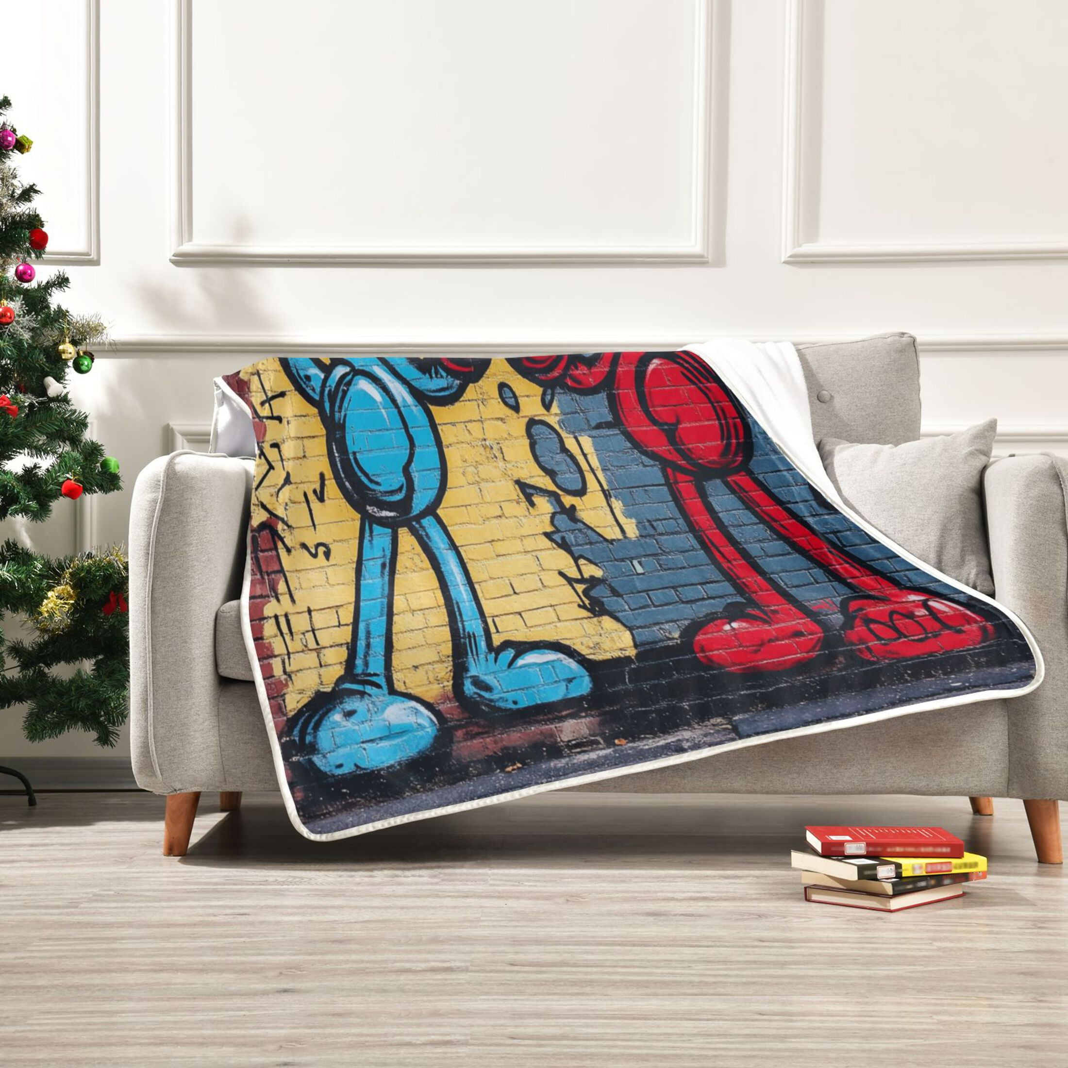 Cartoon Characters Boxing Blanket Bed Throws Soft Cozy Blankets Throw ...