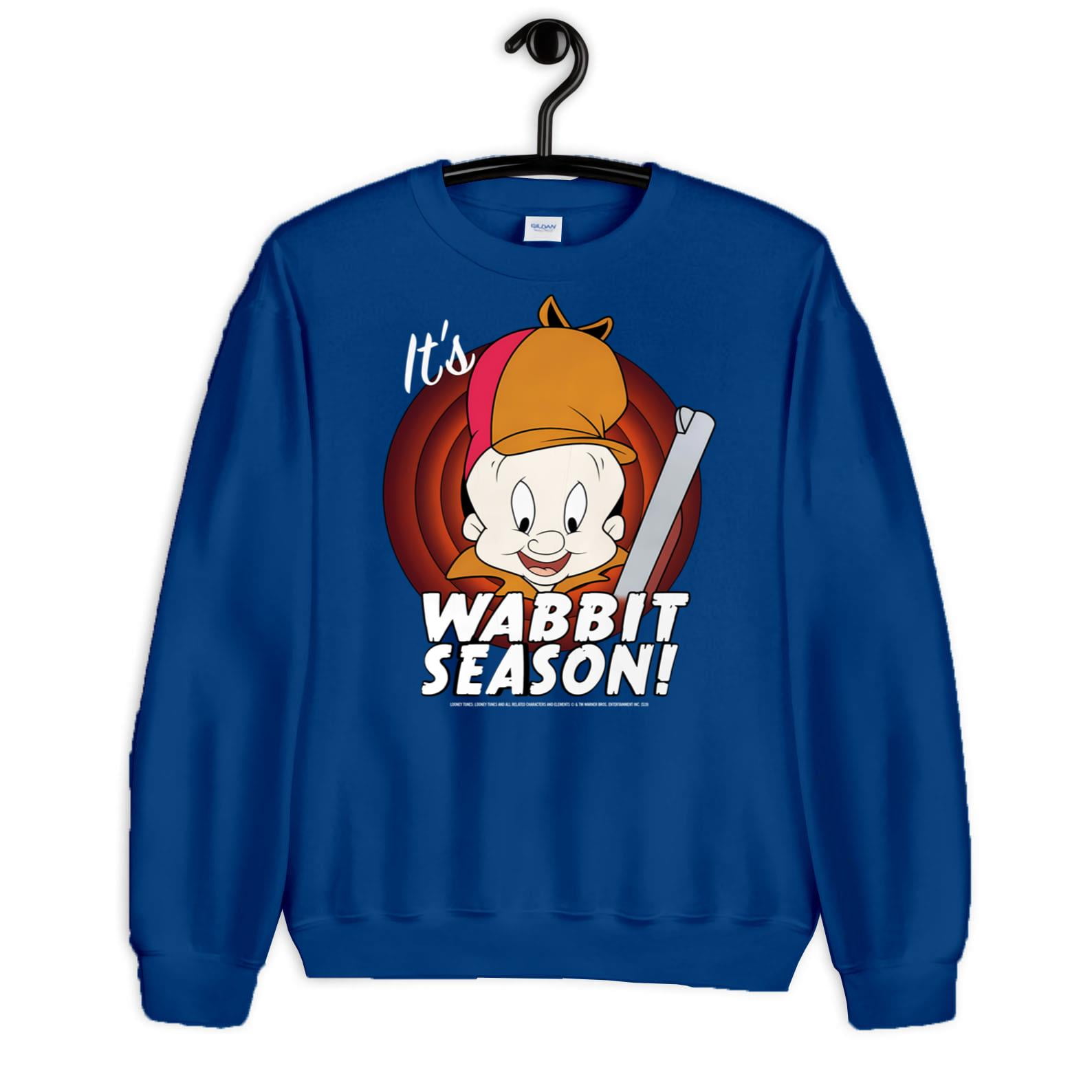 Cartoon Characters Wabbit Season Graphic Shirt, Fun Animated Style Tee ...