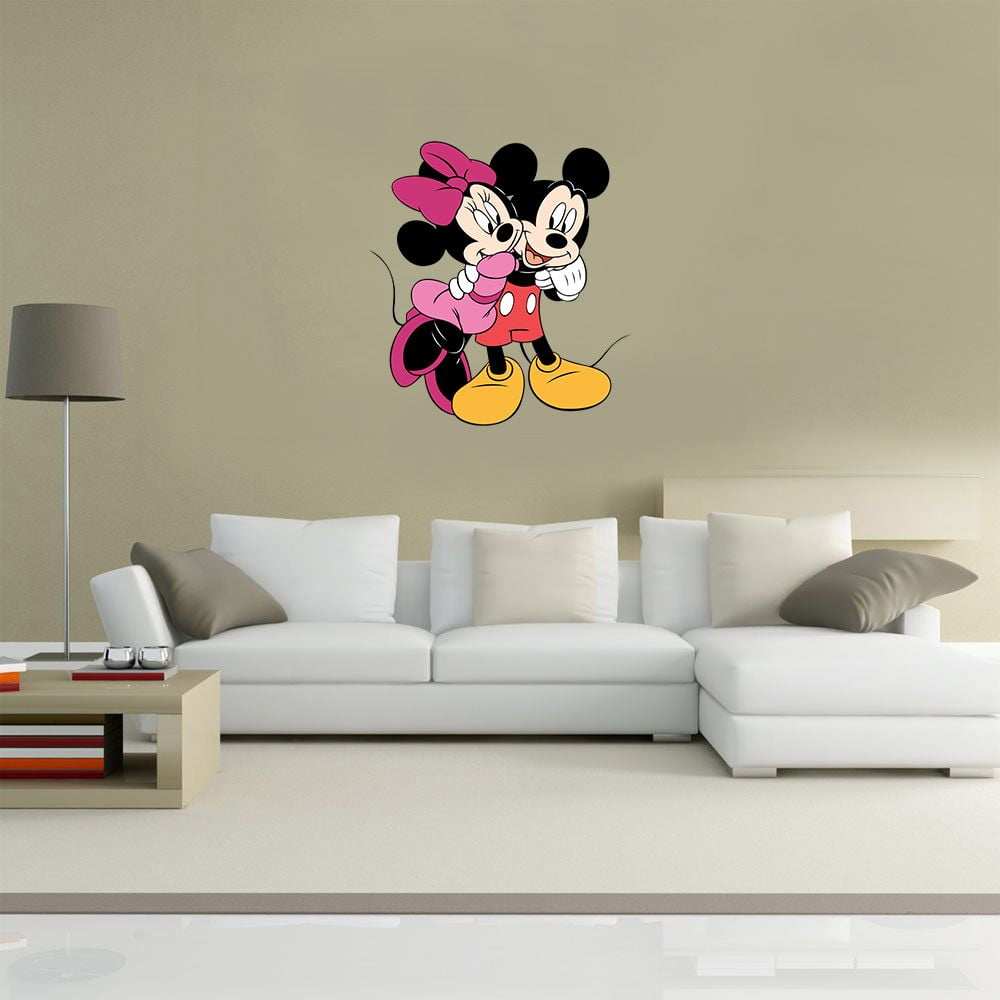 Cartoon Characters Wall Art Decal Vinyl Sticker Kids Bedroom High ...