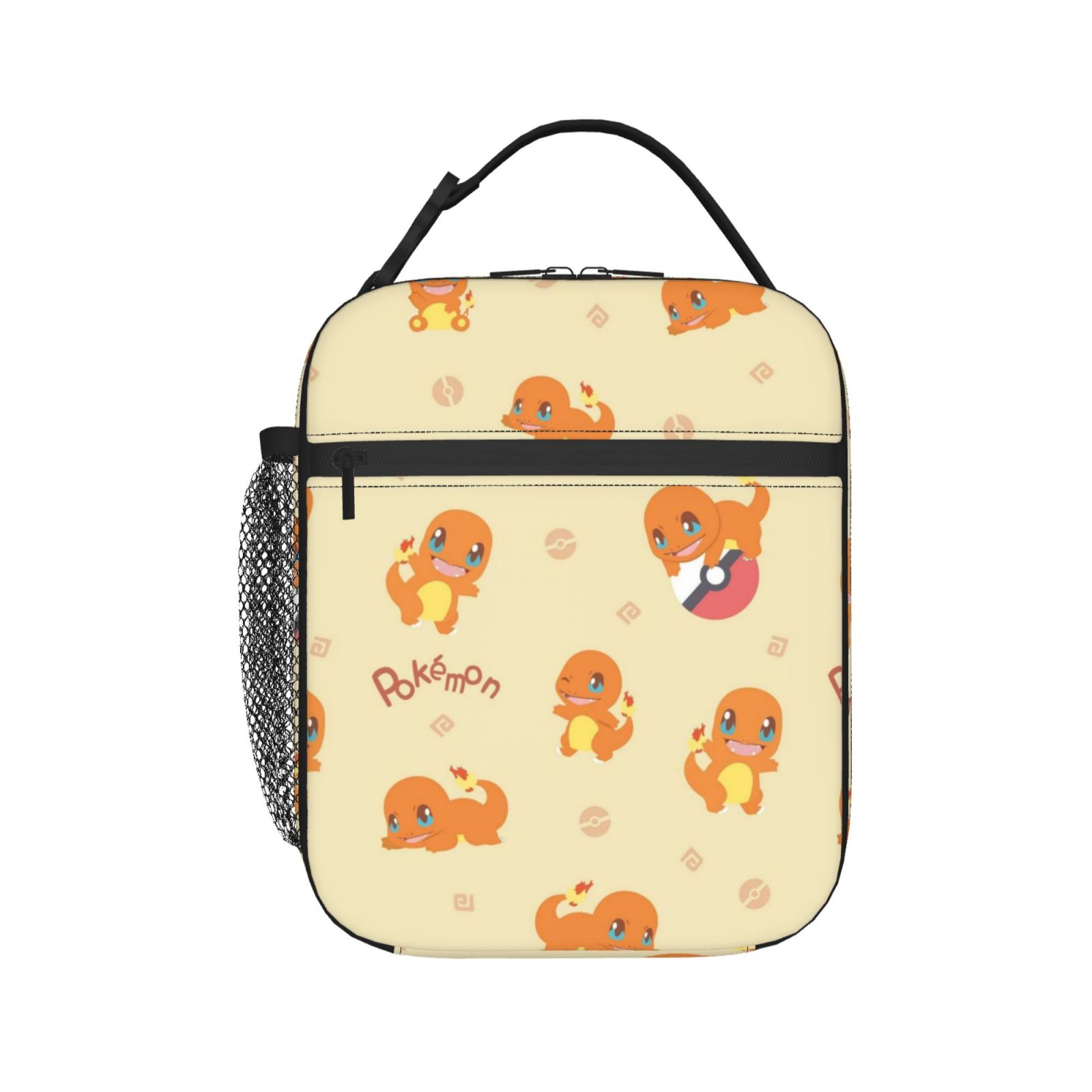 Cartoon Charmander Lunch Box for Men,Cartoon Charmander Lunch Box for ...