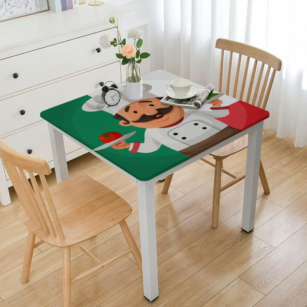 Cartoon Chef-Cloth Tablecloths for Square Tables Outdoor Table Cloth ...
