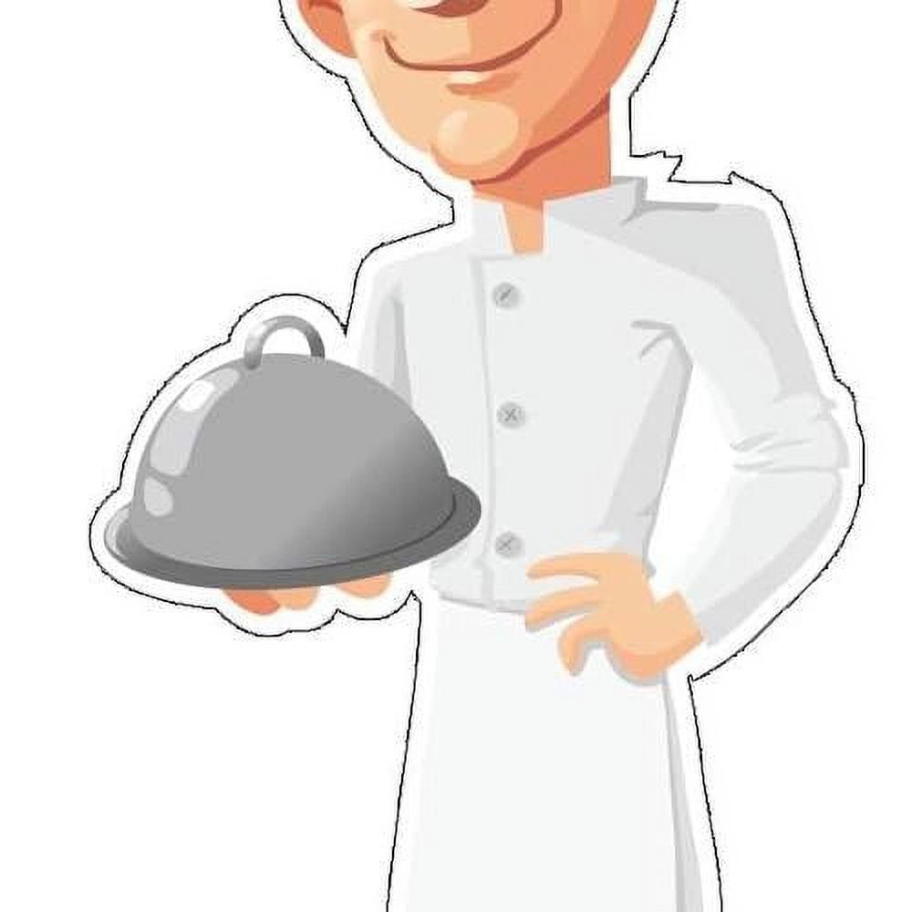 Cartoon Chef Life Size Cardboard Cutout Standup - Walmart.com