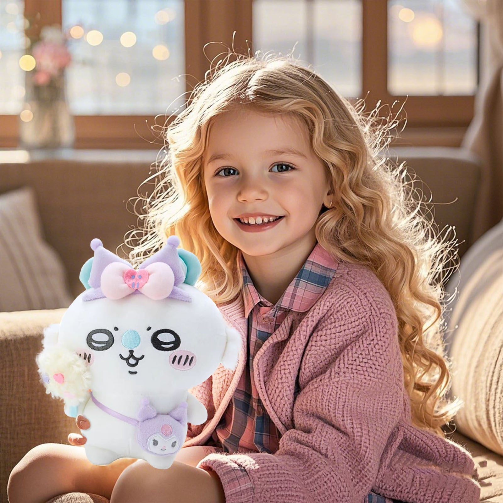 Cartoon Chiikawa Chikawa Doll Lambda Usagi Series Doll Hachiko Self ...